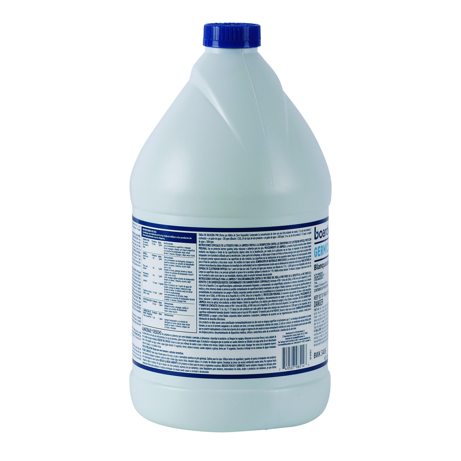 Germicidal Ultra Bleach, 6% Sodium Hypochlorite, 1 gal Bottle, 6/Carton ...