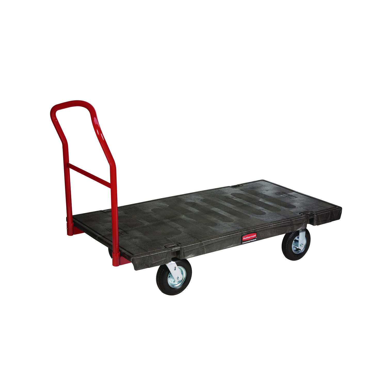 Heavy-Duty Platform Truck Cart, 1,200 lb Capacity, 24 x 48 Platform ...