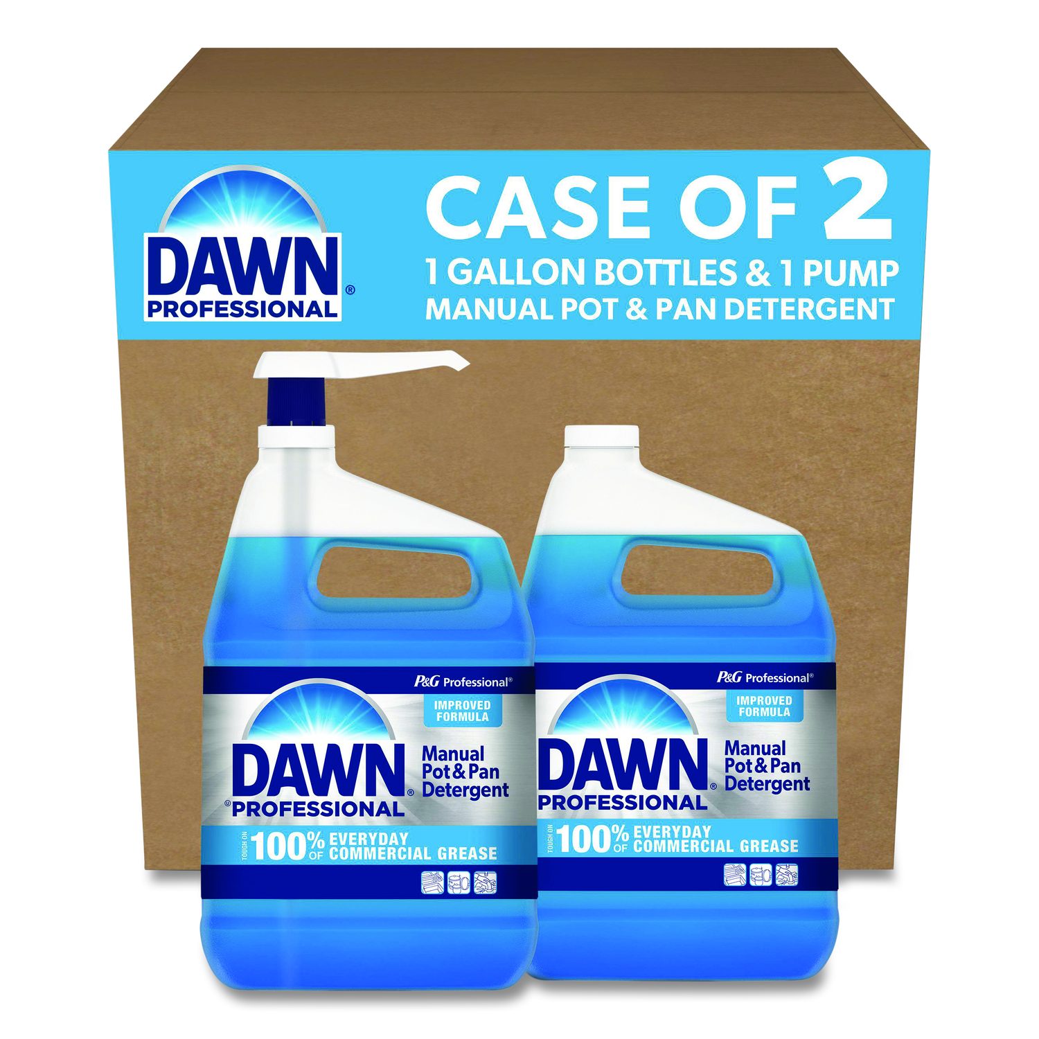 Manual Pot and Pan Dish Detergent with Pump, Original Scent, (1) Pump ...
