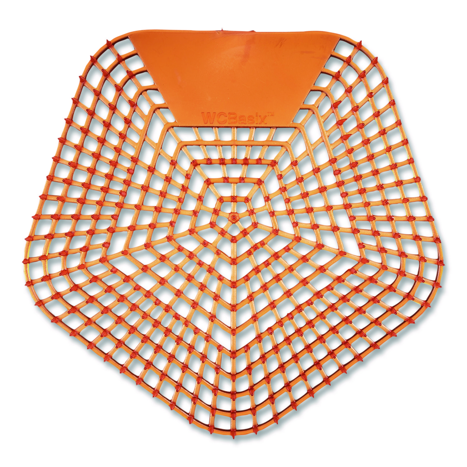 Anti-Splash Urinal Screen, Mango Mist Scent, Orange, 0.11 oz, 10/Box ...