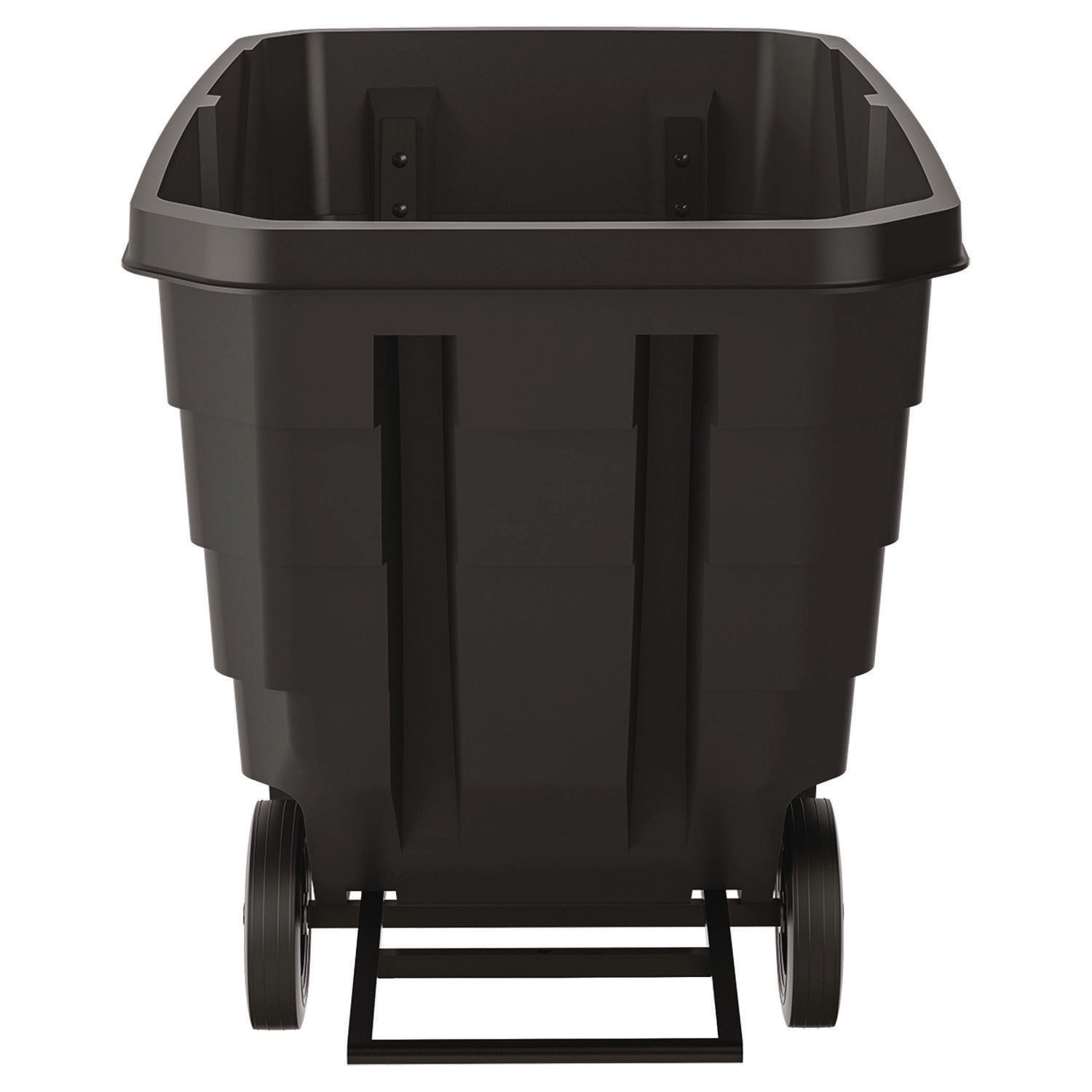 1 cu yd Light Duty Tilt Truck, 1,250 lb Capacity, Black - TonerQuest