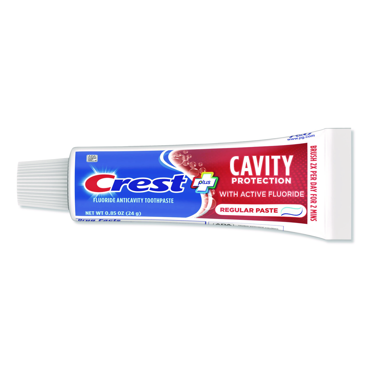 Cavity Protection Toothpaste, Mint, Personal Size, 0.85 oz Tube, 240 ...