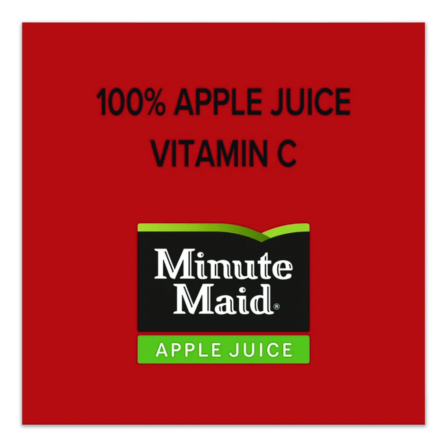 Minute Maid® Apple Juice, 10 oz Bottle, 24/Carton ; | Wagner Supply Company