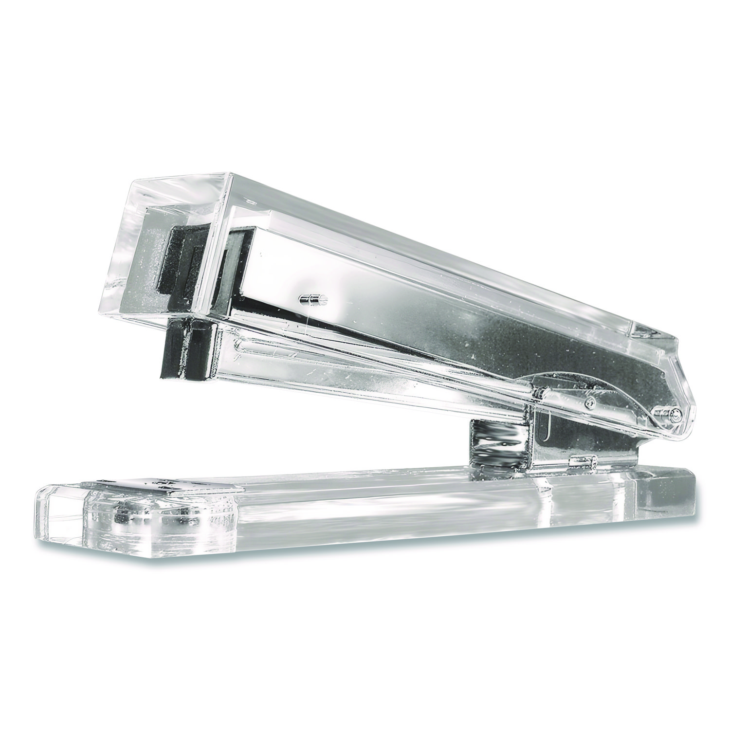 Deluxe Acrylic Stapler, 80 Sheet Capacity, Clear - Reparto