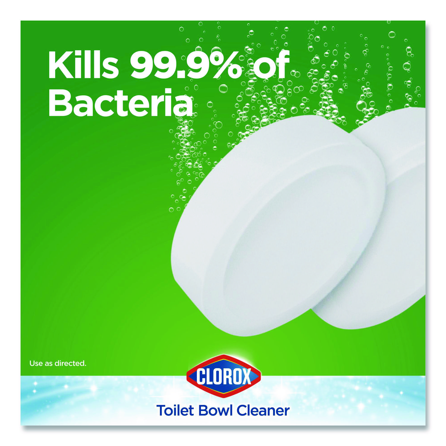 Ultra Clean Toilet Tablets Bleach, 3.5 oz Tablet, 2/Pack, 6 Packs ...