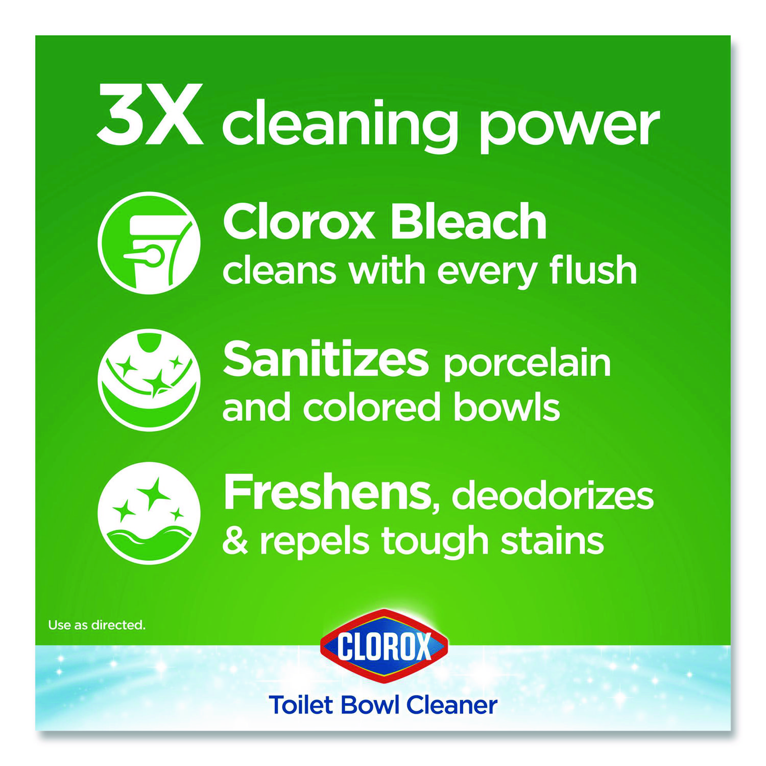 Clorox® Ultra Clean Toilet Tablets Bleach, 3.5 oz Tablet, 2/Pack ...