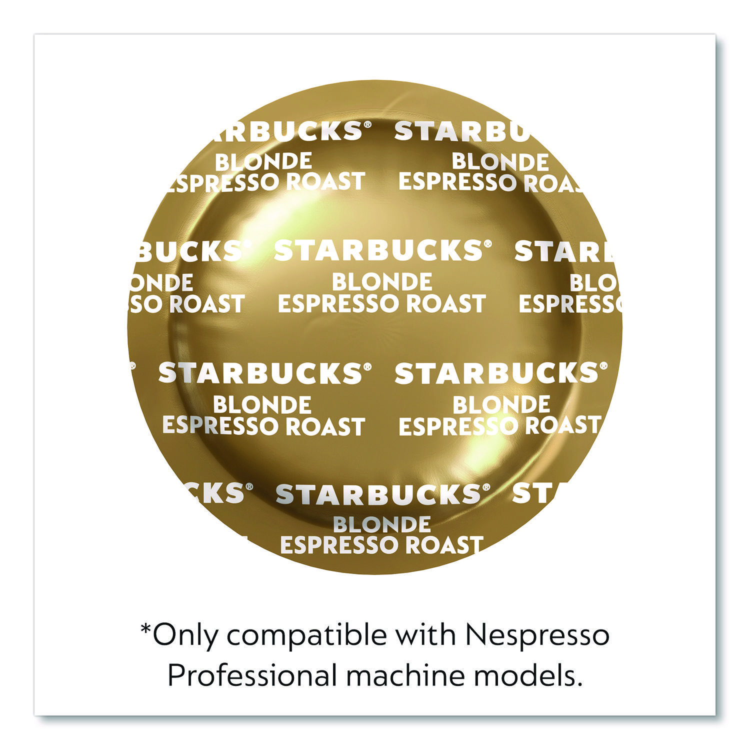 Nespresso® Professional Starbucks Blonde Espresso Nespresso Pods, 50 ...
