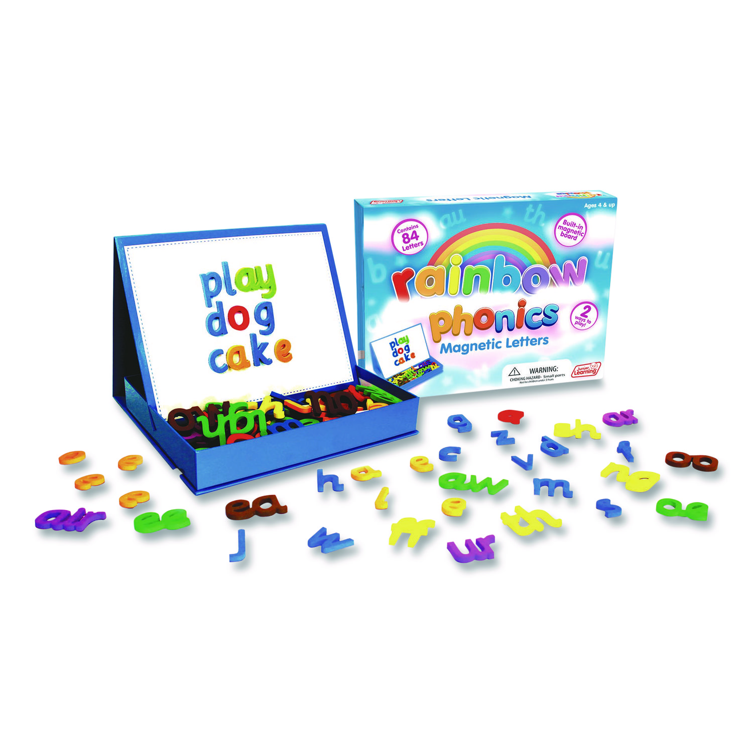 Junior Learning Inc® Rainbow Phonics Magnetic Letters, Grades Pre-K to ...