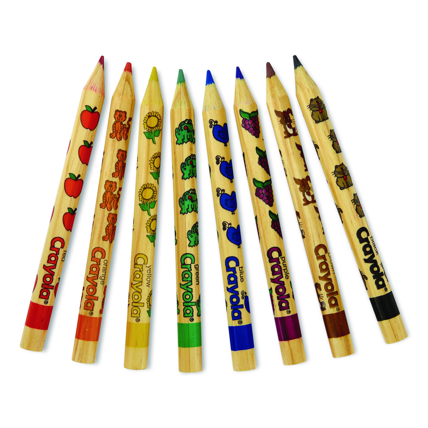 Crayola® Write Start Colored Pencils, 5.33 mm, Assorted Lead and Barrel ...