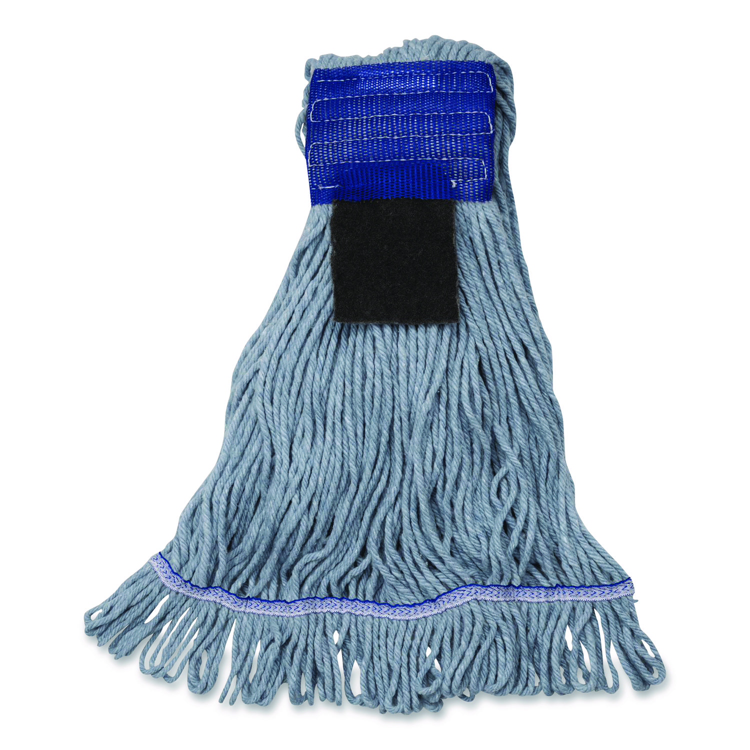 Carlisle Medium Blue Looped-End Mop, Cotton, 36 x 6 x 3, Blue | Coastal ...