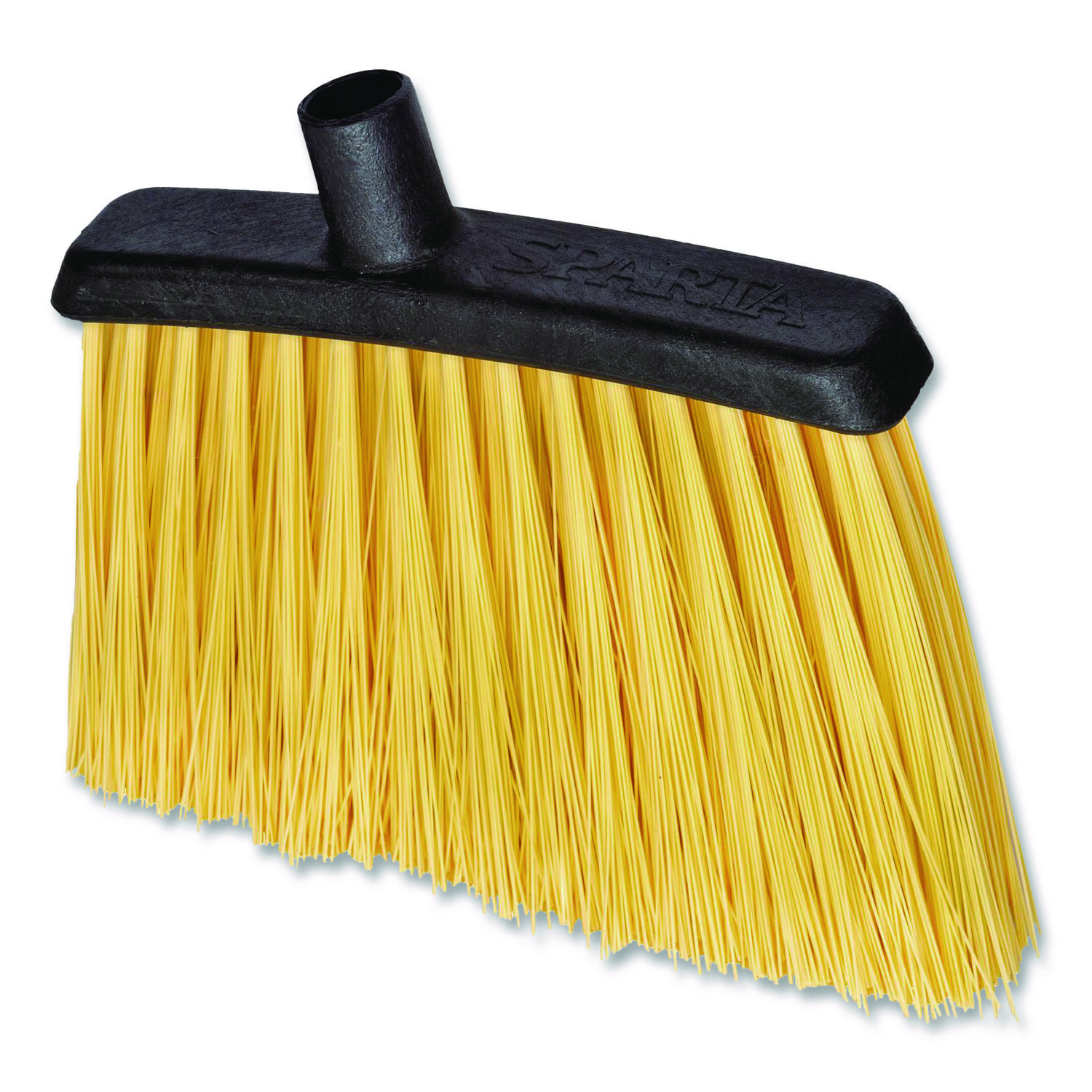 Carlisle Duo-Sweep Unflagged Heavy Duty Angle Broom, 55", Black/Yellow ...