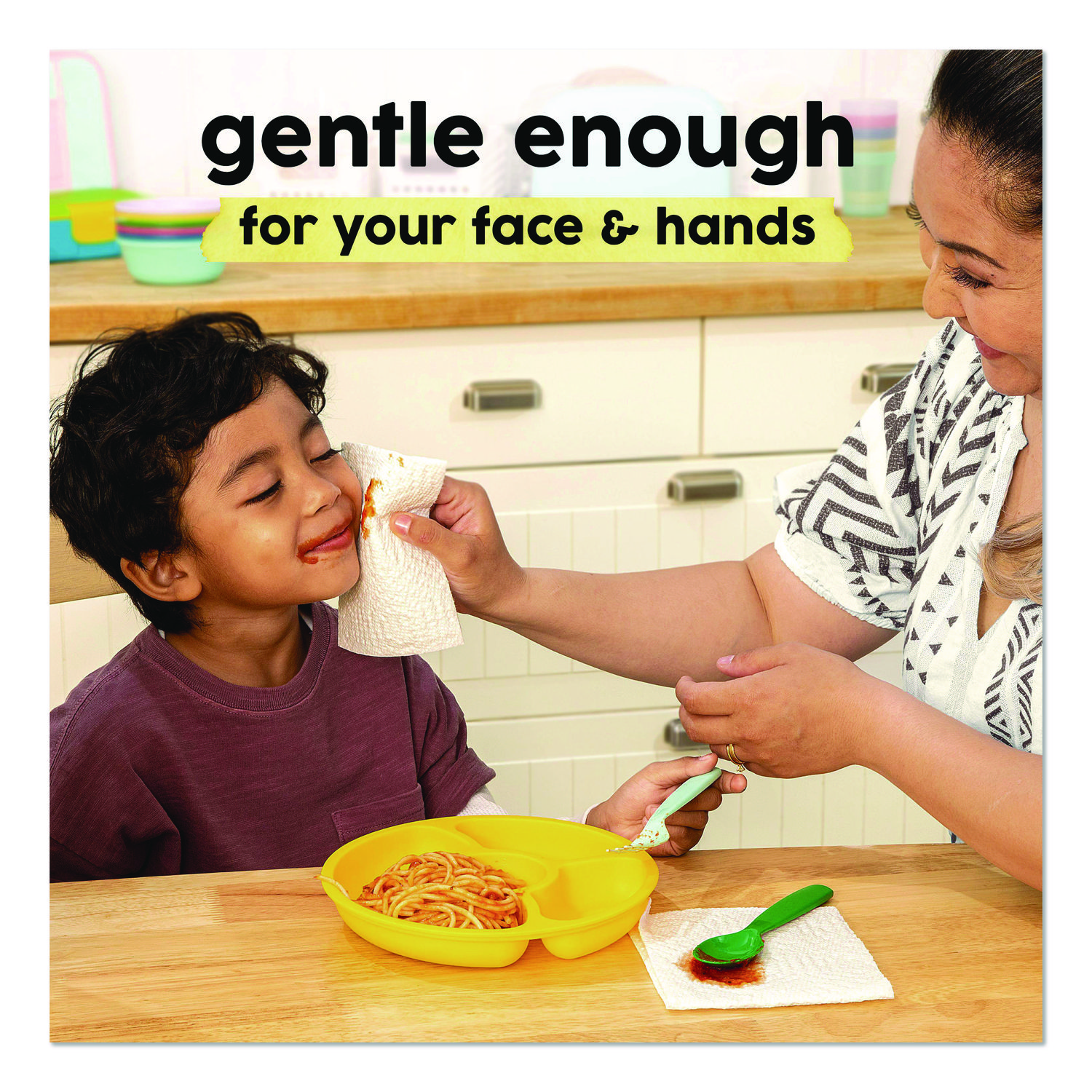 Essentials Select-A-Size Kitchen Roll Paper Towels, 2-Ply, 5.9 x 11 ...