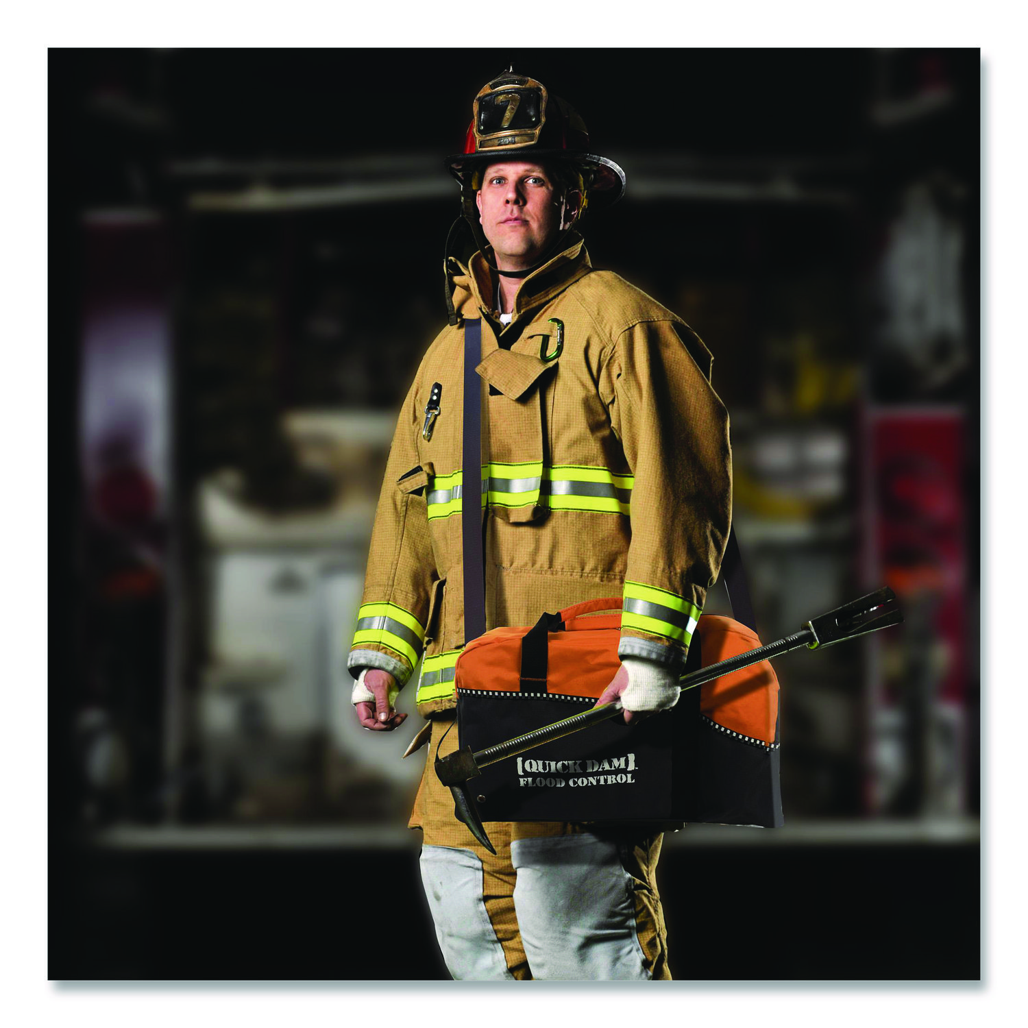 Quick Dam™ Flood Barrier Duffel Bag Kit, (1) Duffel, (7) 10 ft Flood ...