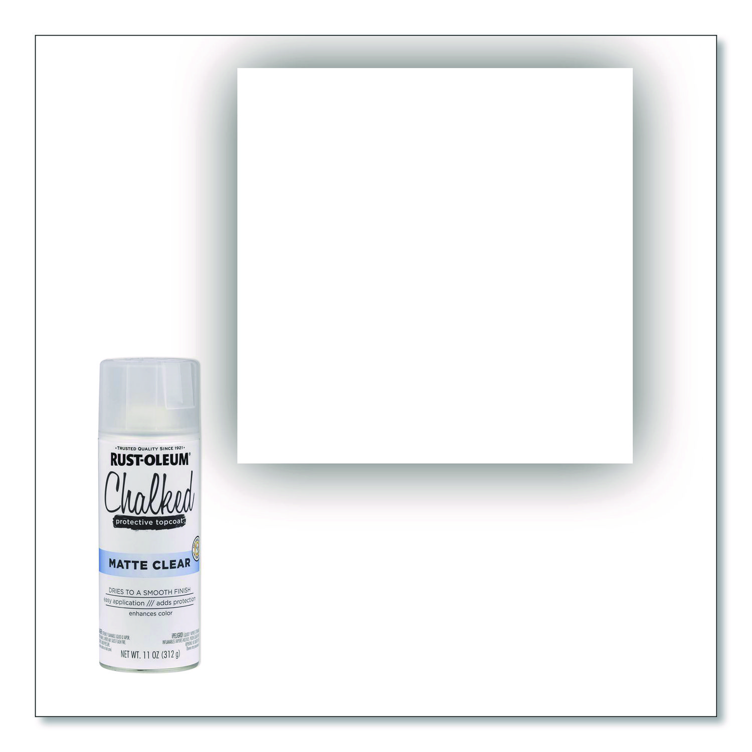 Rust-Oleum® Ultra Matte Chalked Paint, Matte Clear, 12 oz Aerosol Can ...