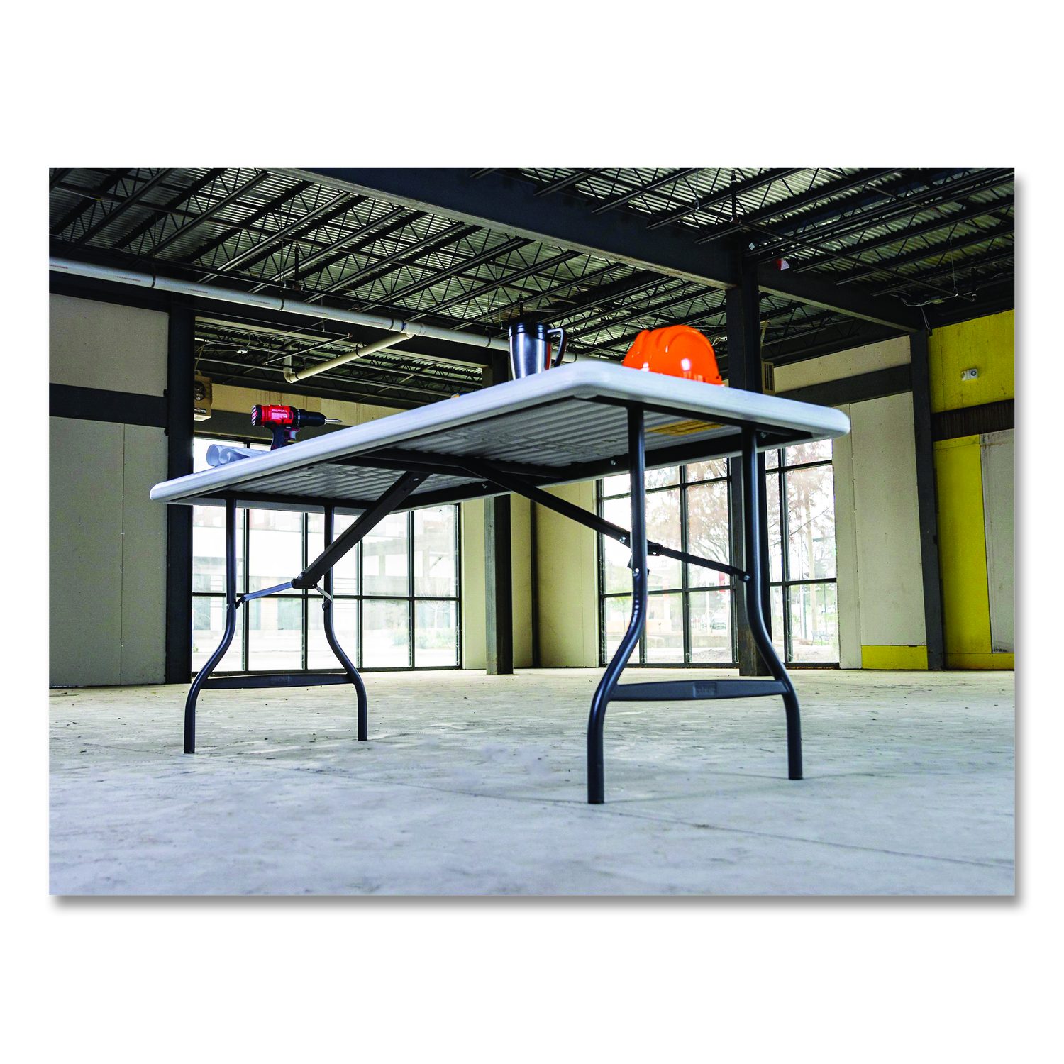 Iceberg IndestrucTable Industrial Folding Table, Rectangular, 72