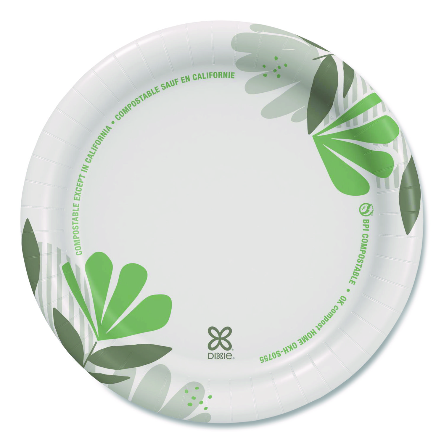 Pathways Soak-Proof Shield Mediumweight Paper Plates, WiseSize, 6.87 ...