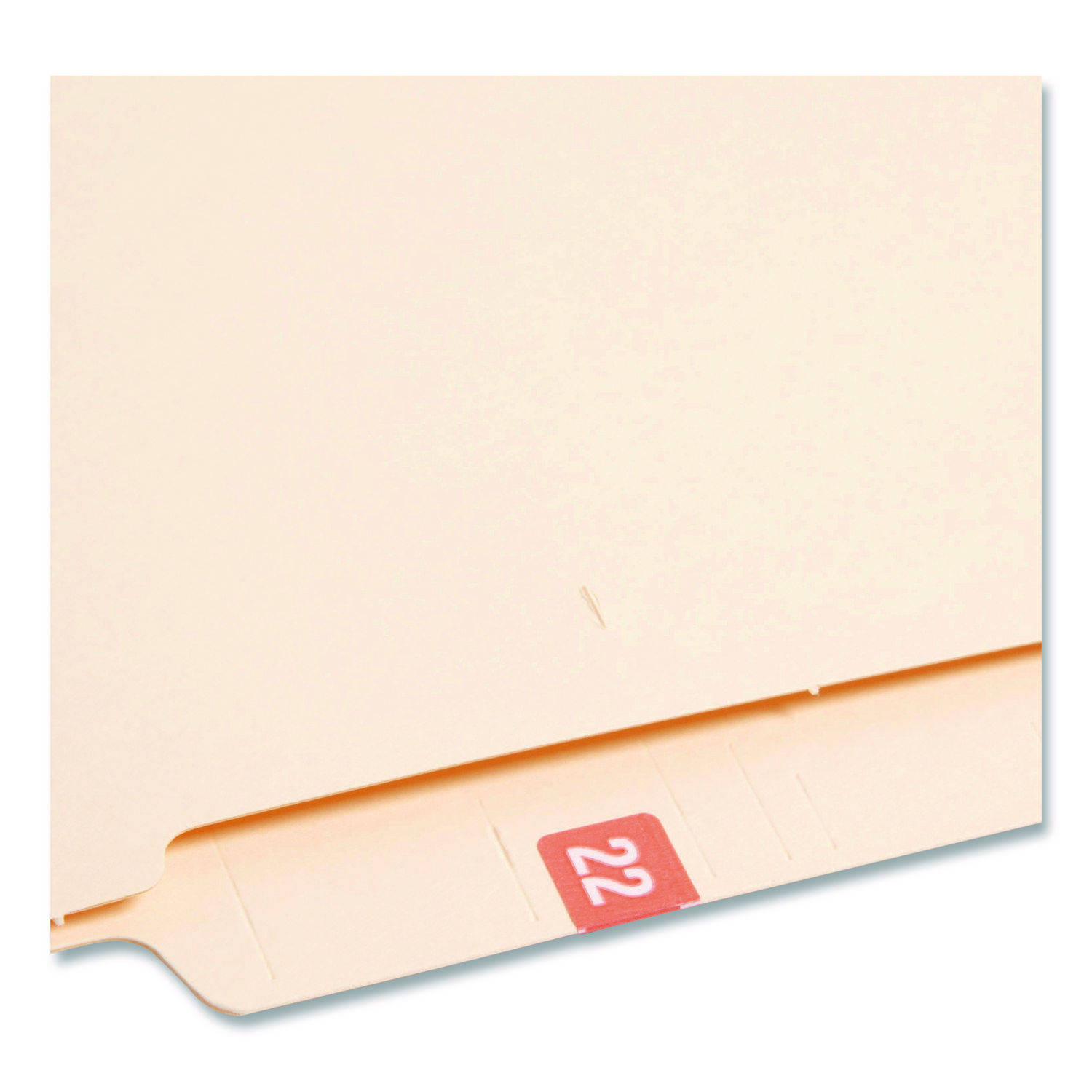 Smead Yearly End Tab File Folder Labels, 22, 0.5 x 1, Pink, 25/Sheet ...