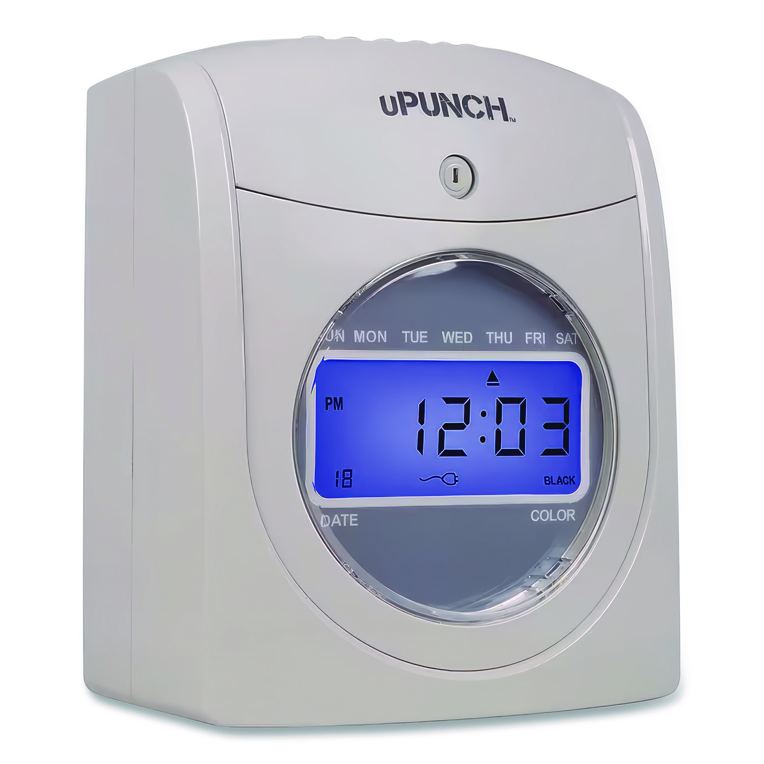 uPunch™ UB2000 Electronic Calculating Time Clock Bundle, Digital ...