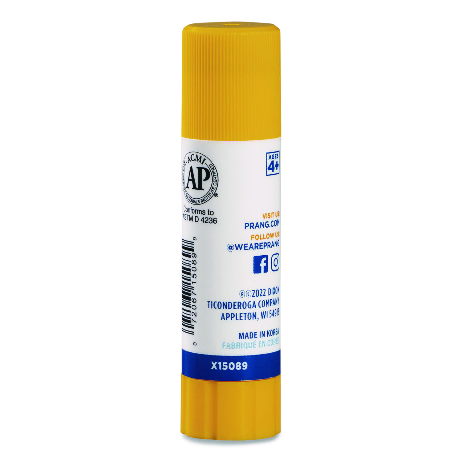 Prang® Washable Glue Sticks, Blue, 0.28 oz, Dries Clear | Wagner Supply ...