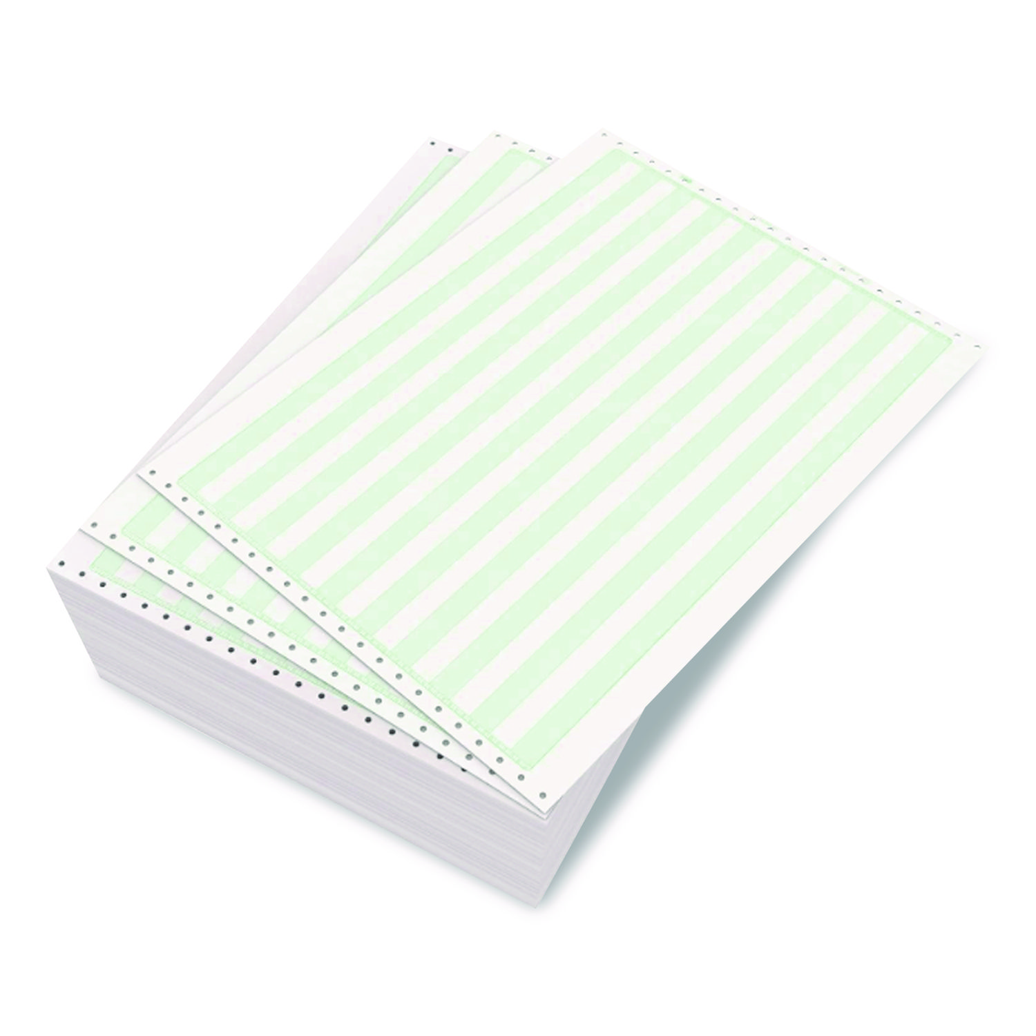 Domtar Continuous Feed Computer Paper, 1-Part, 18 lb Bond Weight, 11 x ...