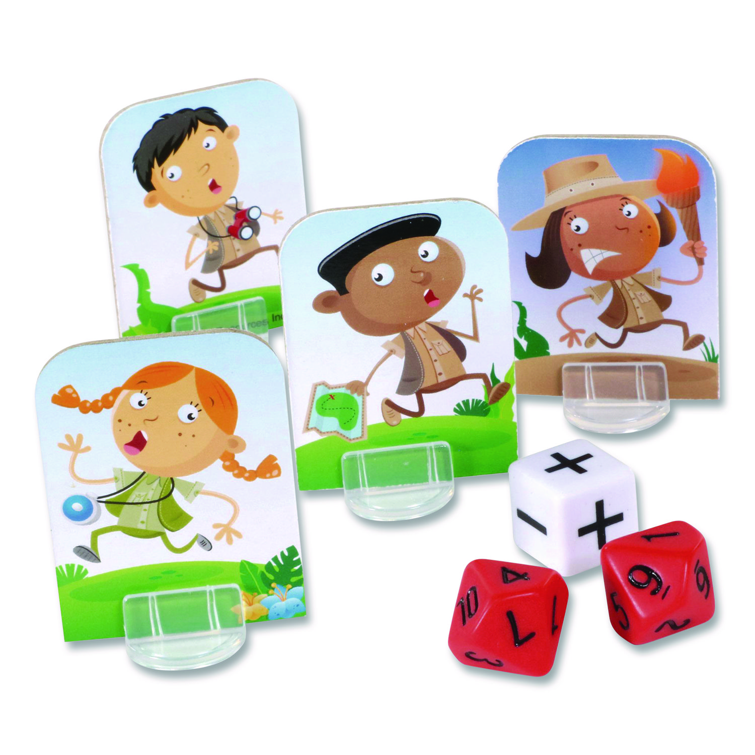 Learning Resources® Math Island Addition and Subtraction Game, 2 to 4 ...