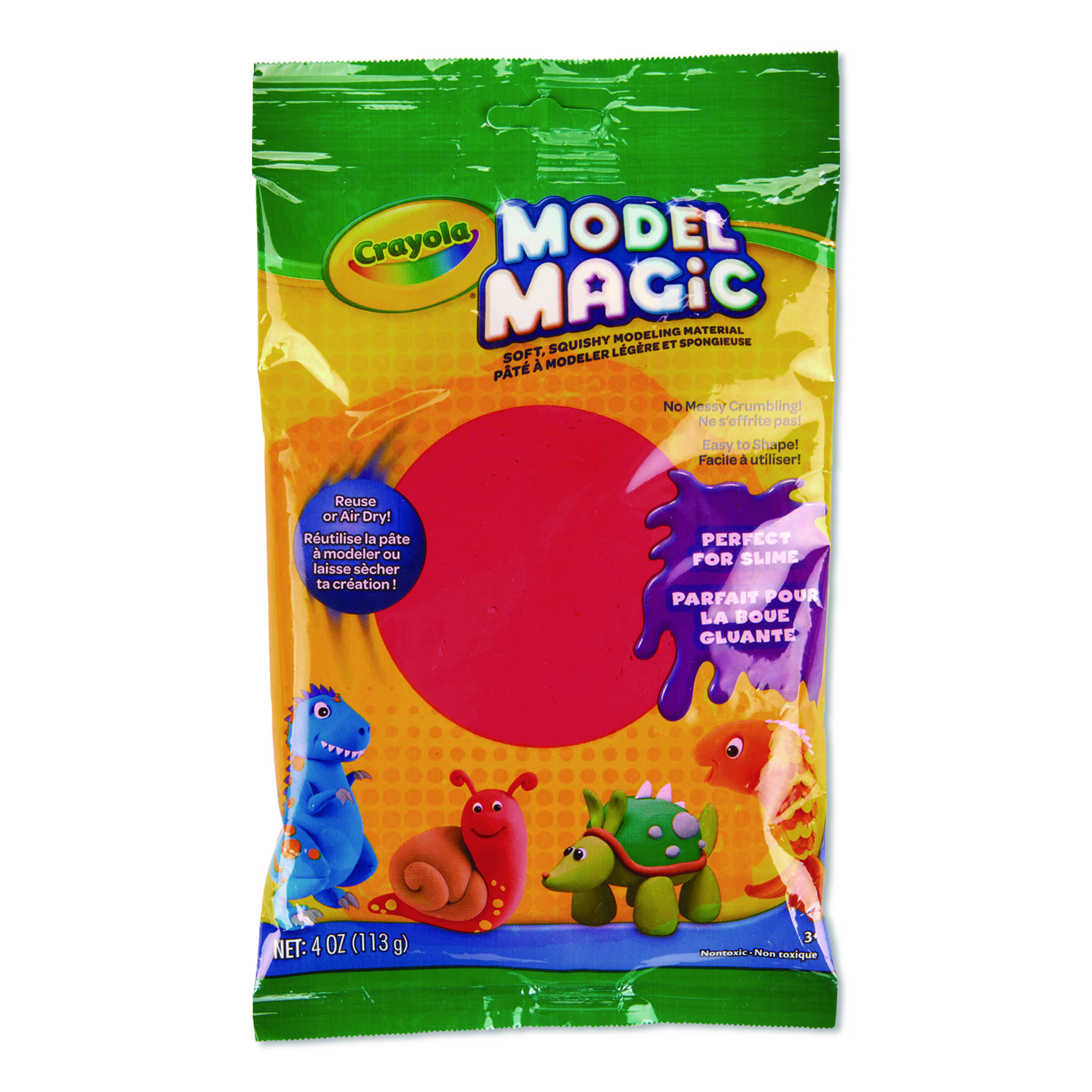 Crayola® Model Magic Modeling Compound, Red, 4 oz Packet ...