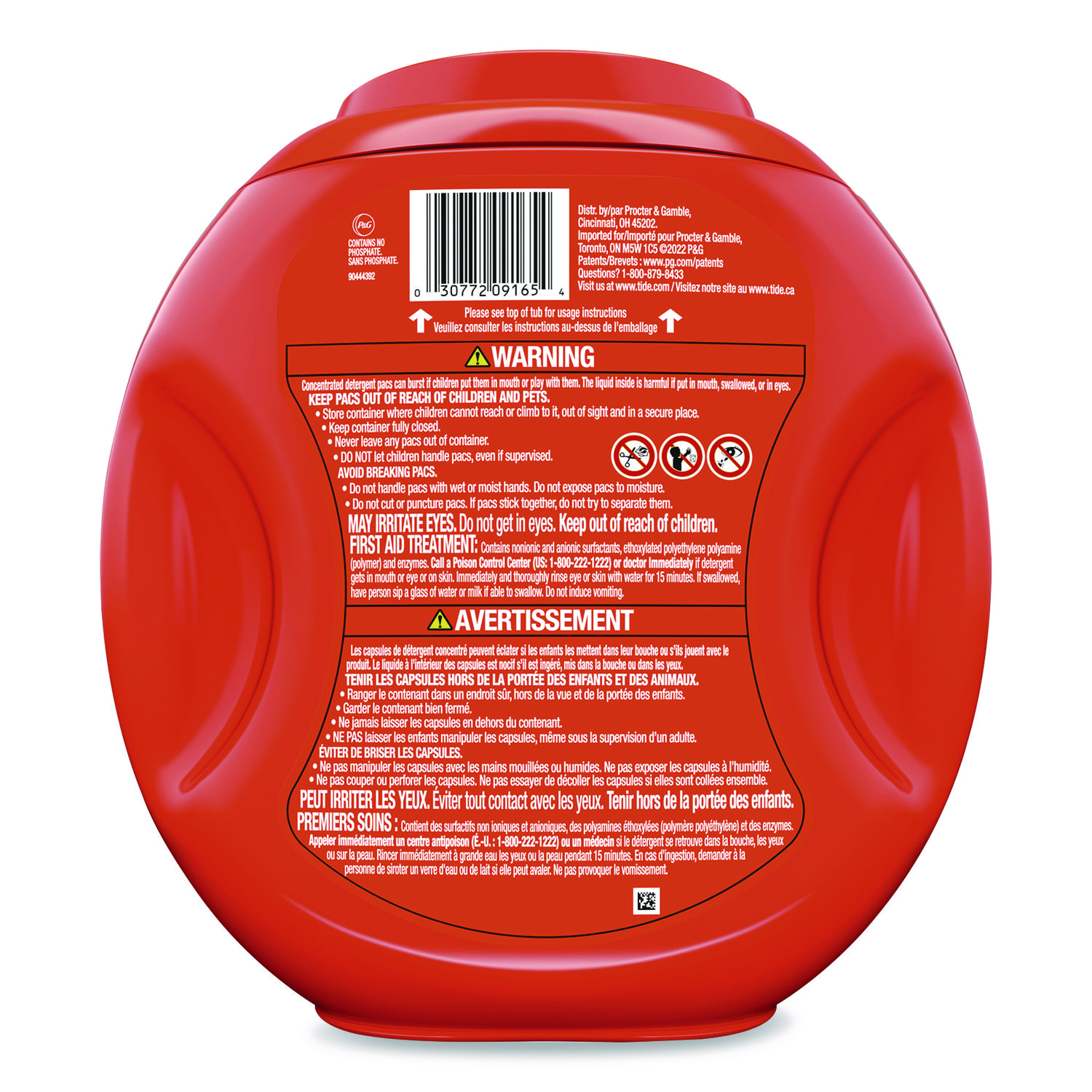 Tide® PODS Laundry Detergent, HE Compatible, Coldwater Clean Original ...