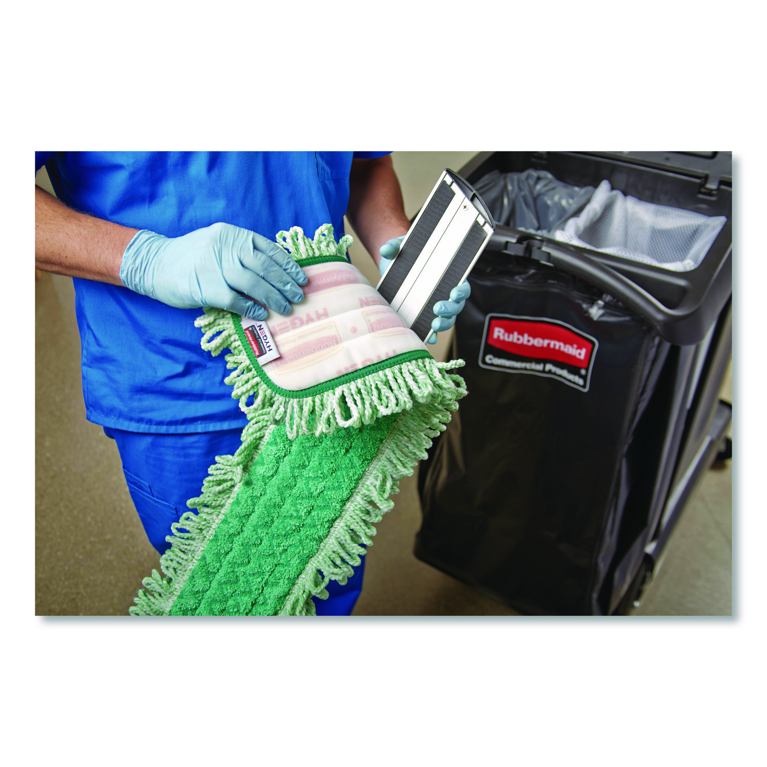 Rubbermaid® Commercial HYGEN™ HYGEN Quick Connect Single-Sided Frame ...