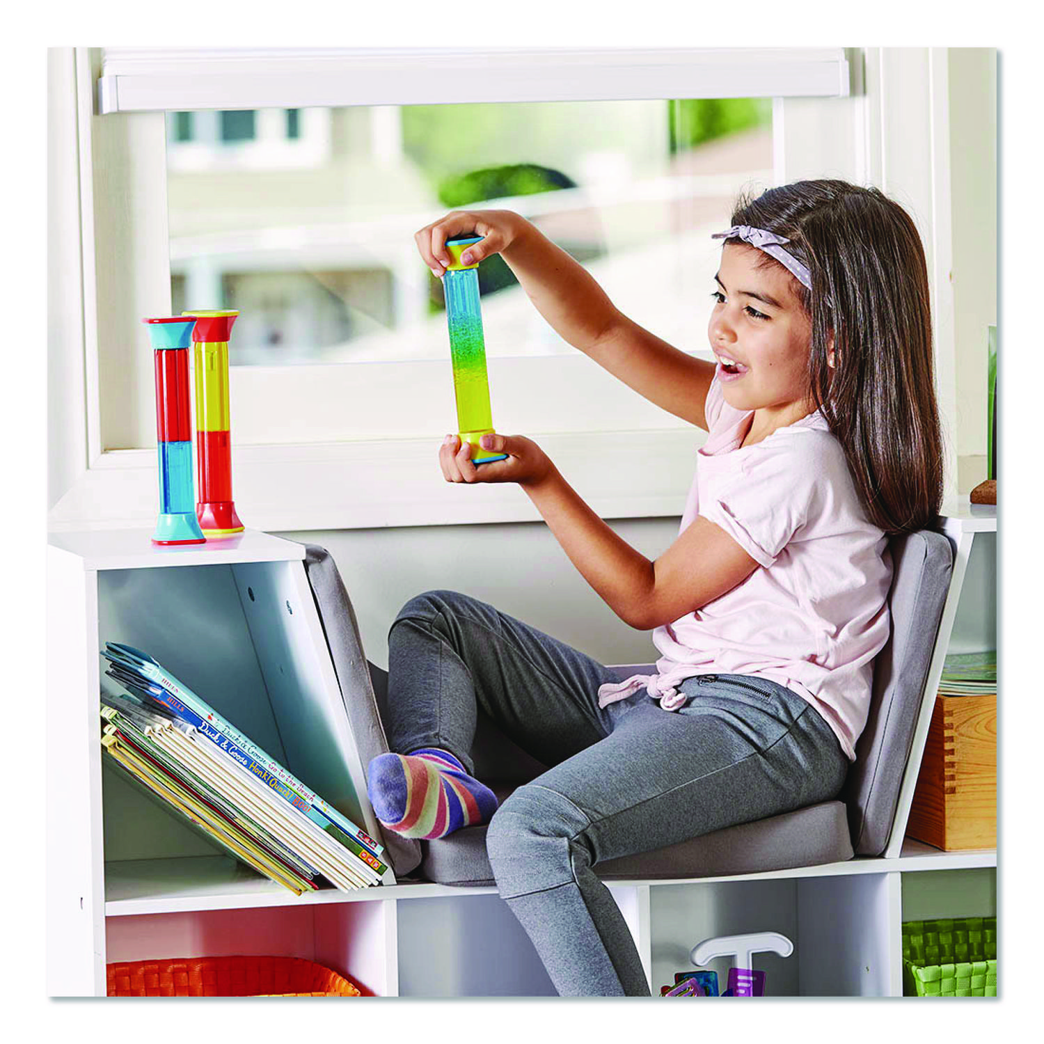 hand2mind® ColorMix Sensory Tubes, Ages 3 and Up, Assorted Colors, 3 ...