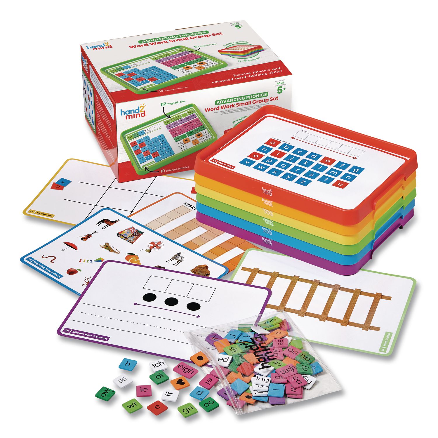 hand2mind® Advancing Phonics Word Work Small Group Set, 2 to 6 Players ...