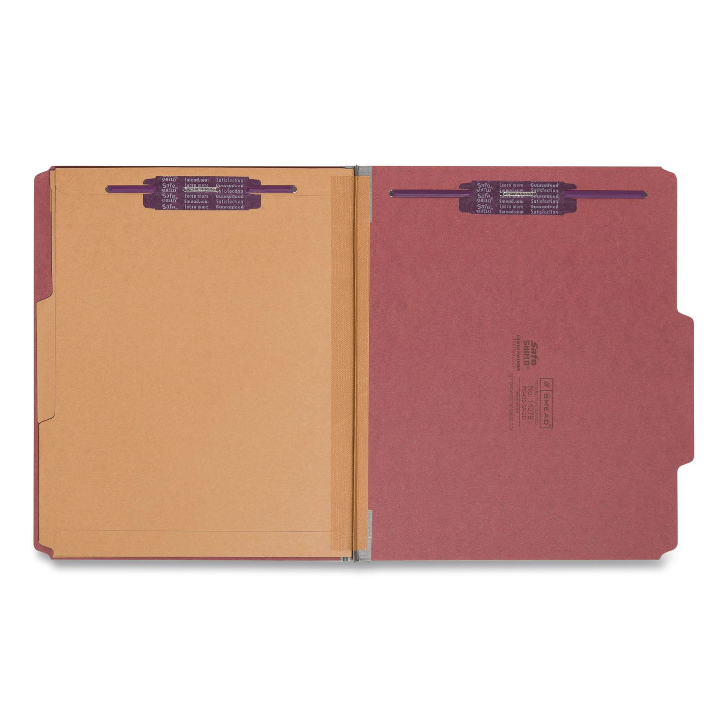 Smead Pressboard Top Tab Pocket Classification Folders, Expands 2", 2 ...