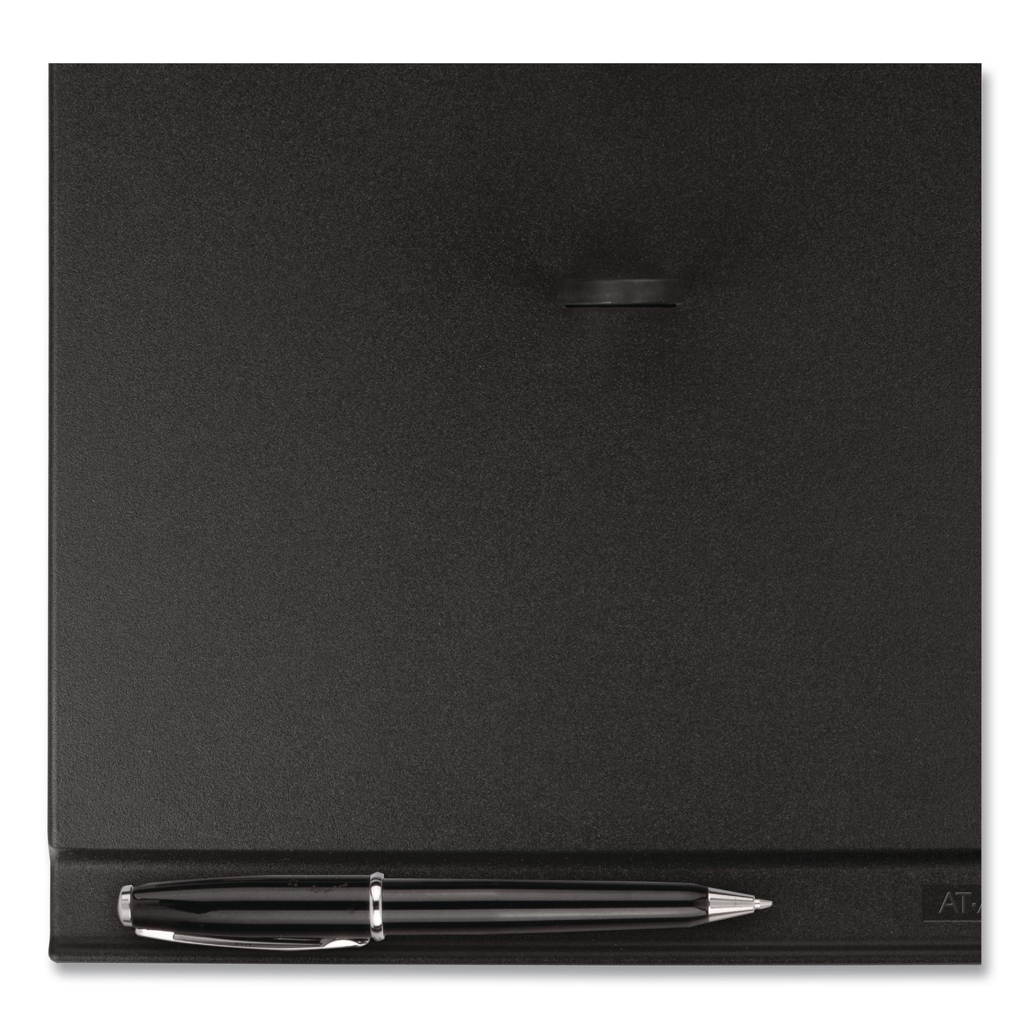 #17 Desk Calendar Base for Loose-Leaf Refill, 2 Rings, 3.5" x 6", Black ...