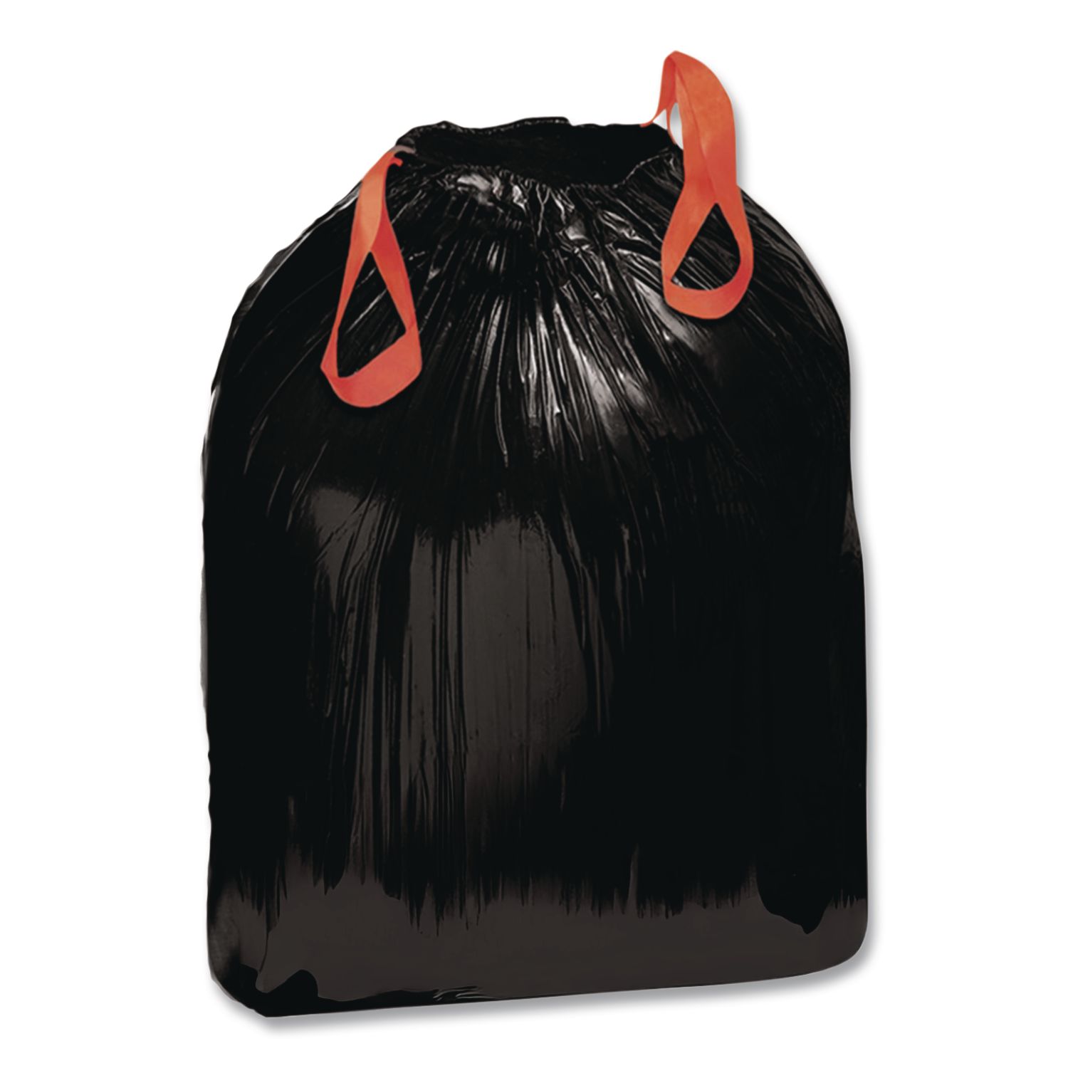 Draw 'n Tie® Heavy-Duty Trash Bags, Drawstring, 30 gal, 1.2 mil, 30.5 ...