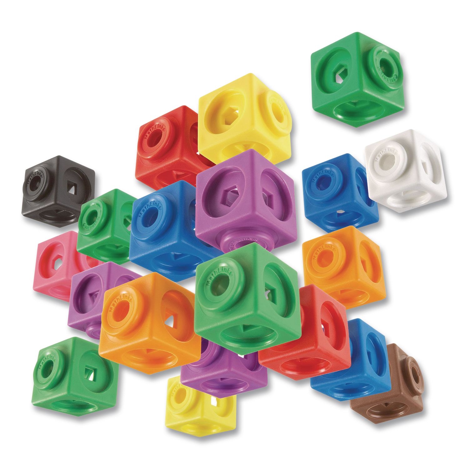 Learning Resources® MathLink Cubes Big Builders, Grades 1 to 4, 200 ...