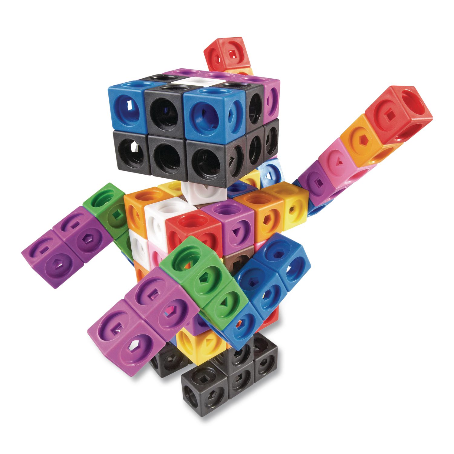 Learning Resources® MathLink Cubes Big Builders, Grades 1 to 4, 200 ...