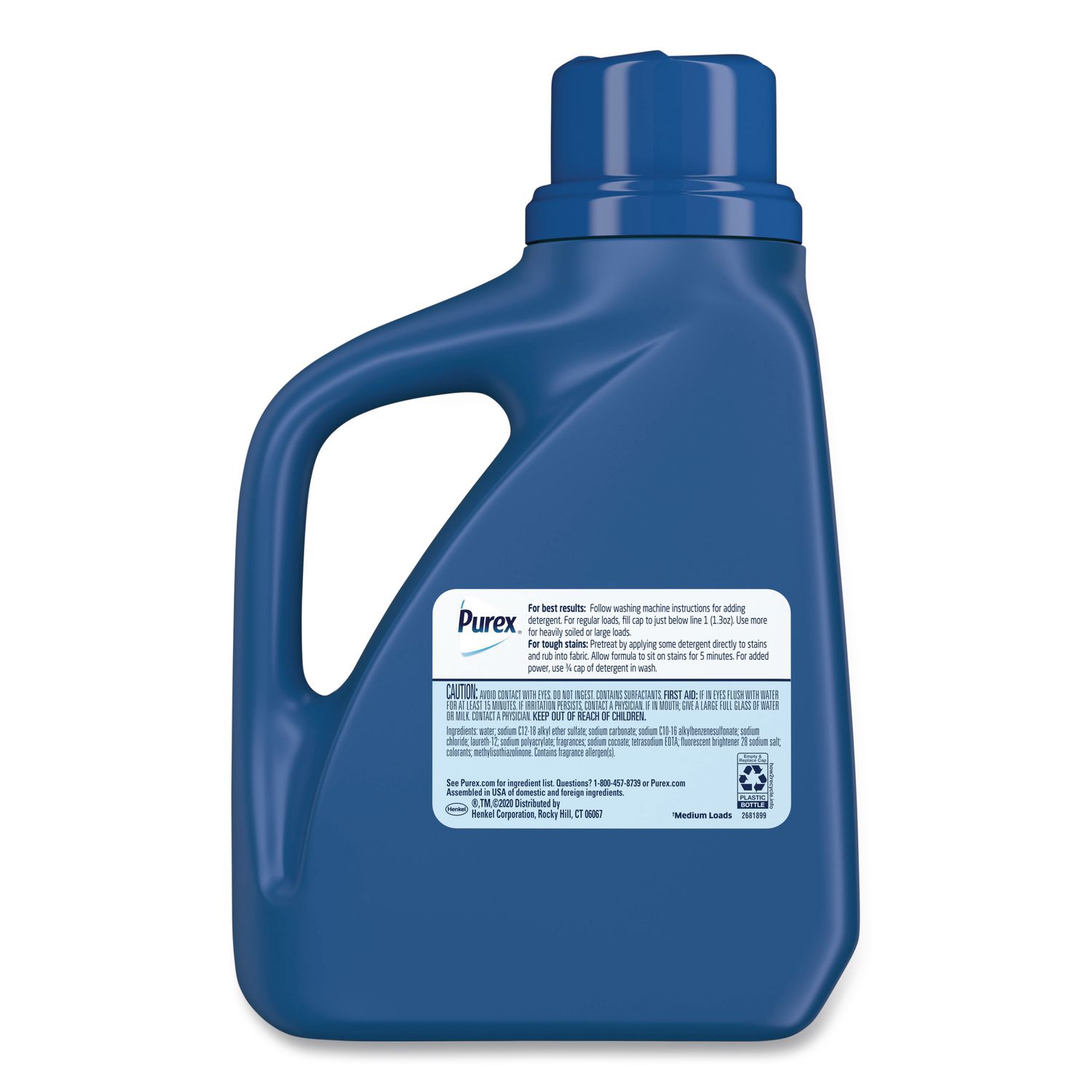 Purex® Liquid Laundry Detergent, Mountain Breeze, 75 oz Bottle, 6 ...