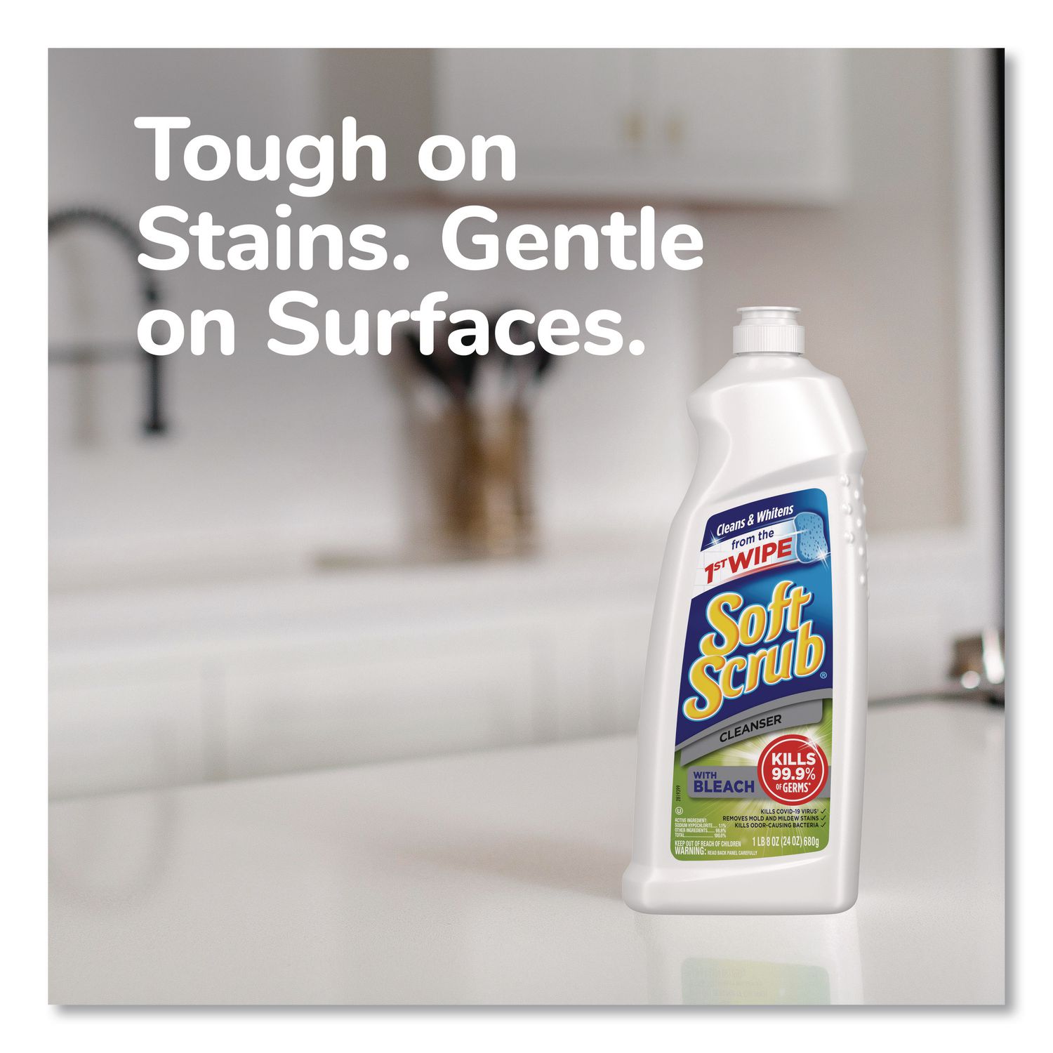 Cleanser with Bleach Commercial, 36 oz Bottle - TonerQuest