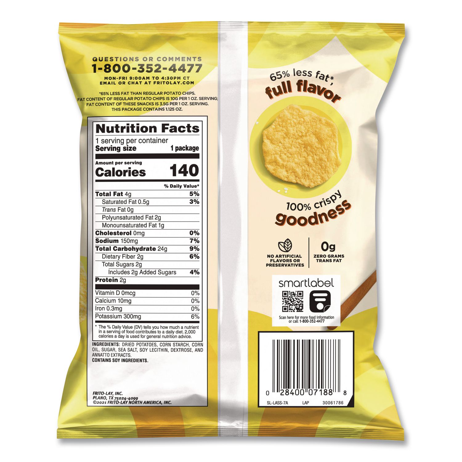 Frito-Lay Baked Variety Pack, Baked Cheetos/Baked Lays BBQ/Baked Lays ...