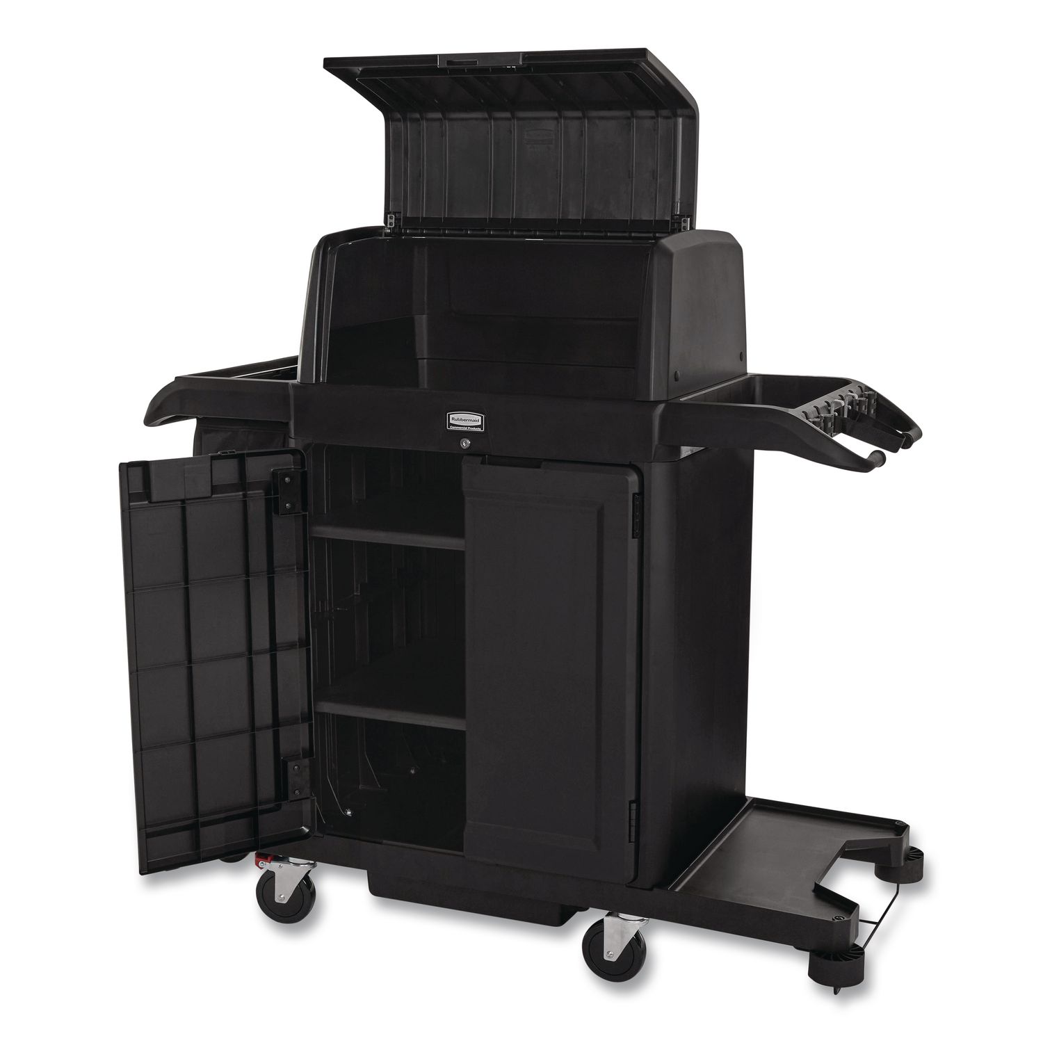 Rubbermaid® Commercial Locking Security Hood for Housekeeping Carts ...