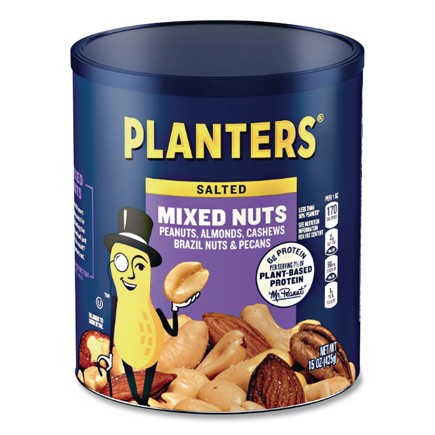 Mixed Nuts, 15 oz Can - pacificofficeproducts