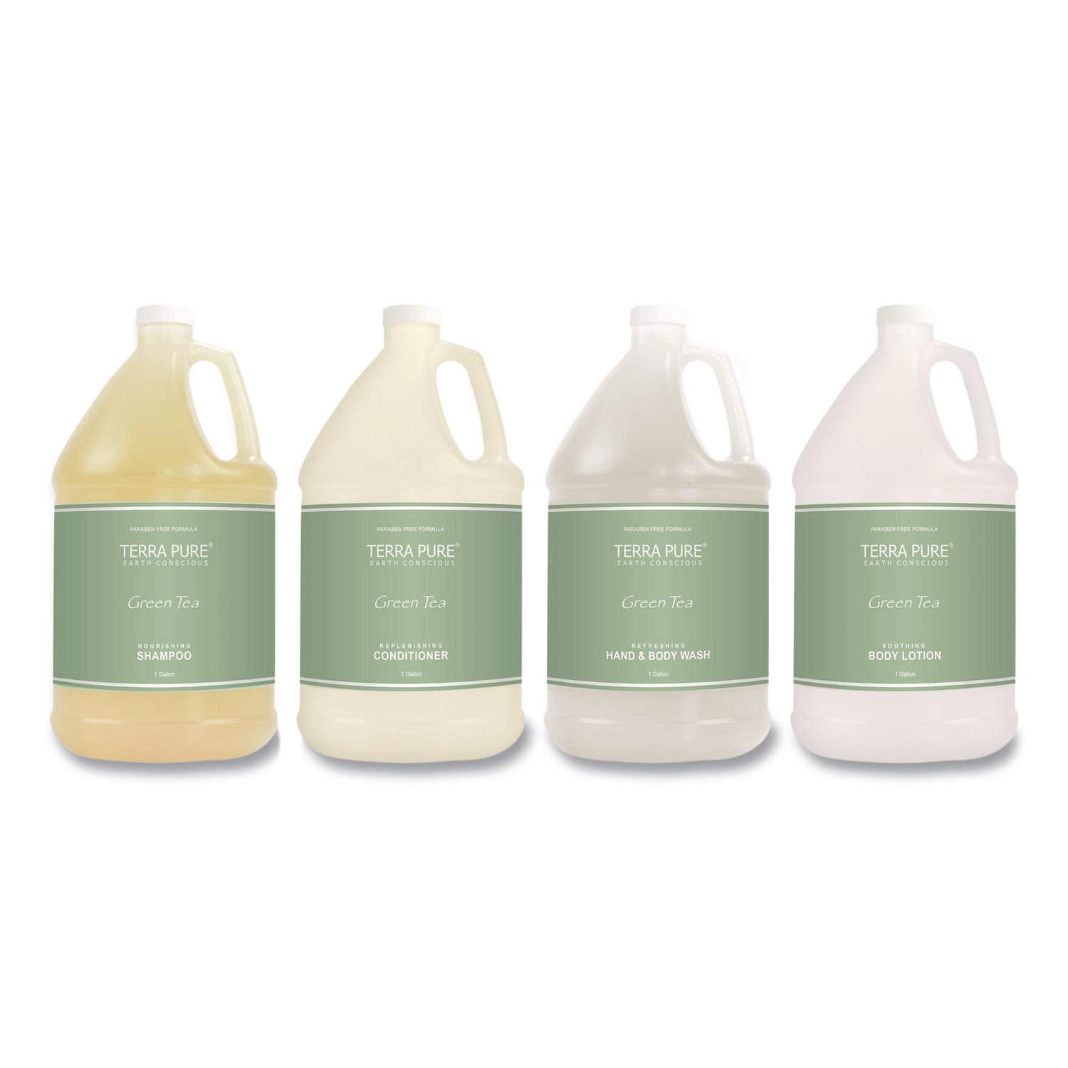 Diversified Hospitality Solutions Terra Pure Shampoo Gallon, Green Tea ...