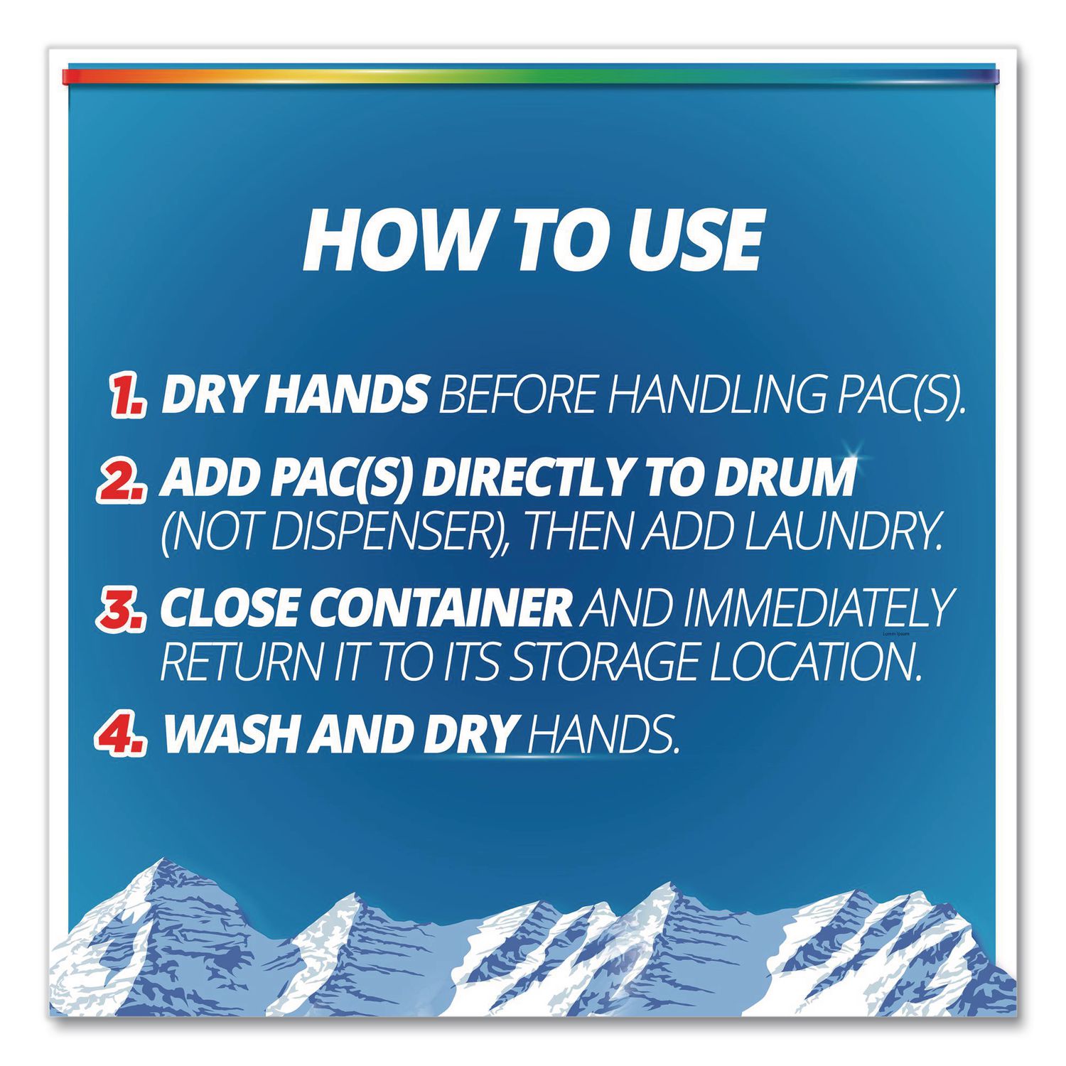 Purex® 4-in-1 Laundry Detergent Pacs, 66 Pods/Bag, 4 Bags/Carton | Abel ...