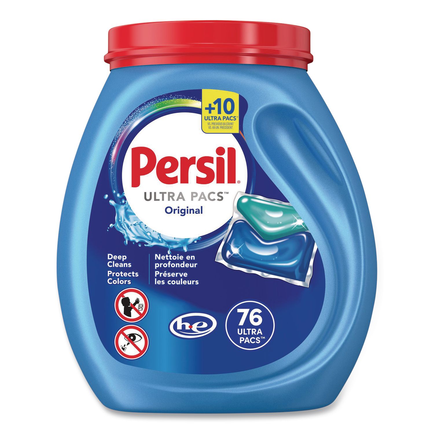 Persil® Ultra Pacs Original Everyday Clean HE Laundry Detergent, 76 ...