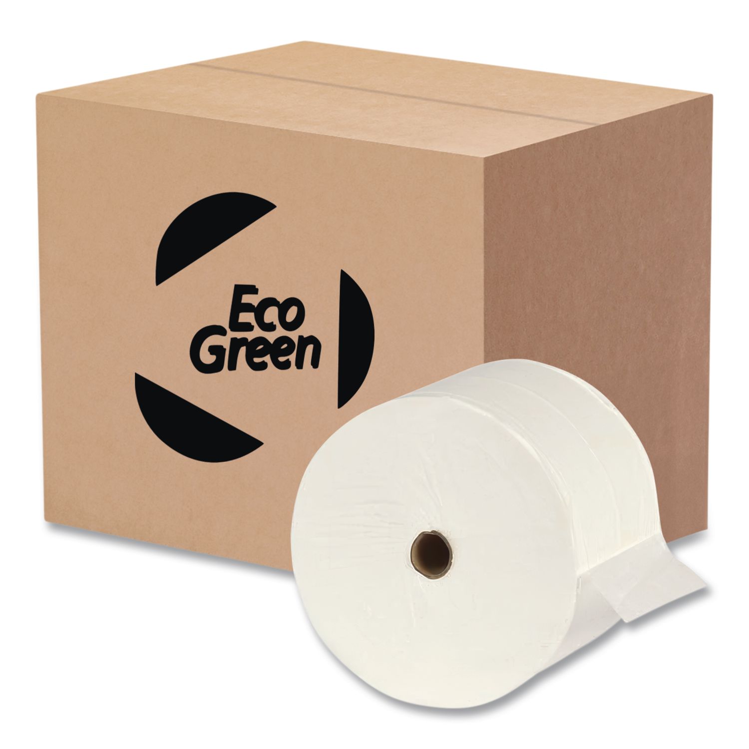 Recycled Two-Ply Small Core Toilet Paper, Septic Safe, White, 1,500 ...