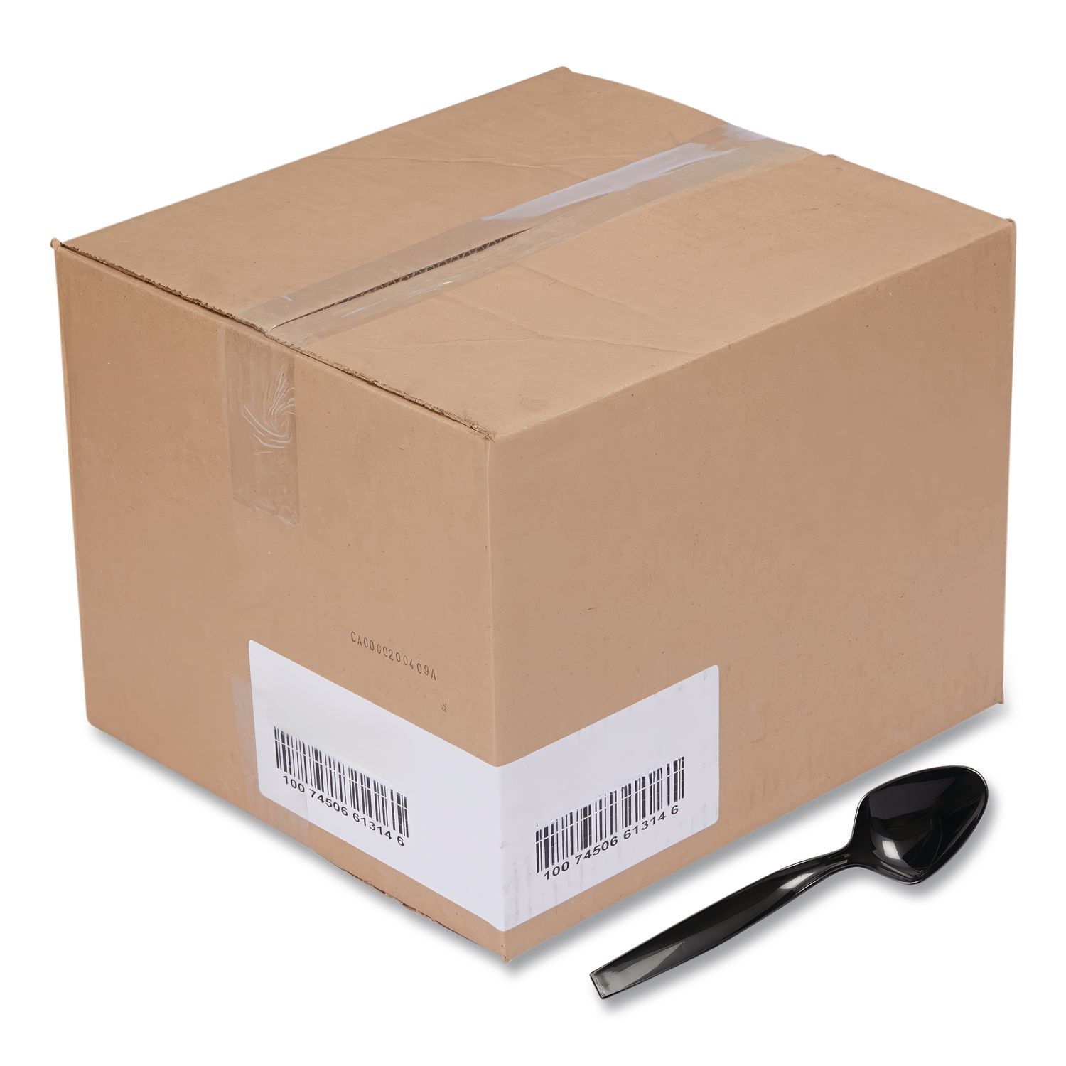 WNA Caterline Plastic Serving Spoons, 9", Black, 144/Carton ; | Stigler ...