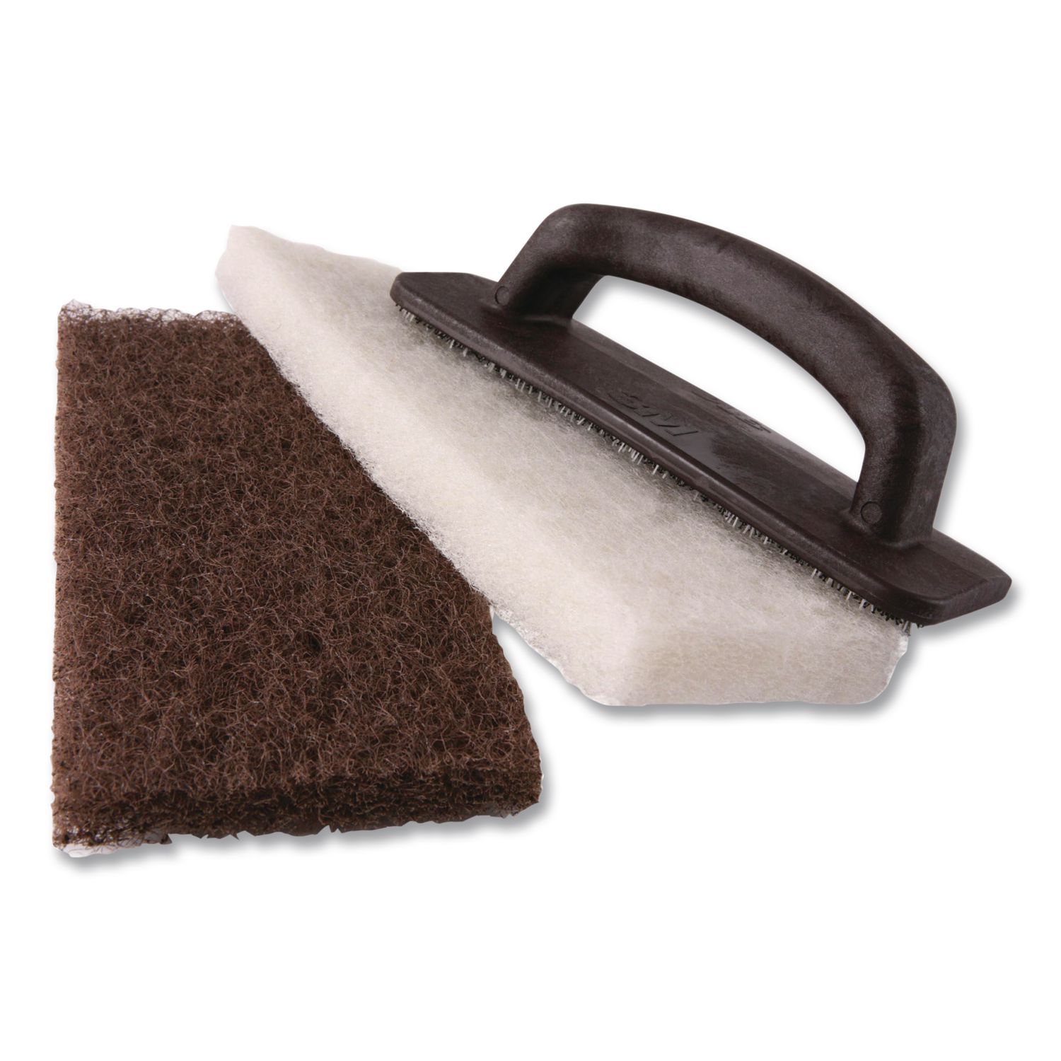 3M™ Doodlebug Utility Pad, 4.62 x 10, Brown, 10/Carton | Abel Supply