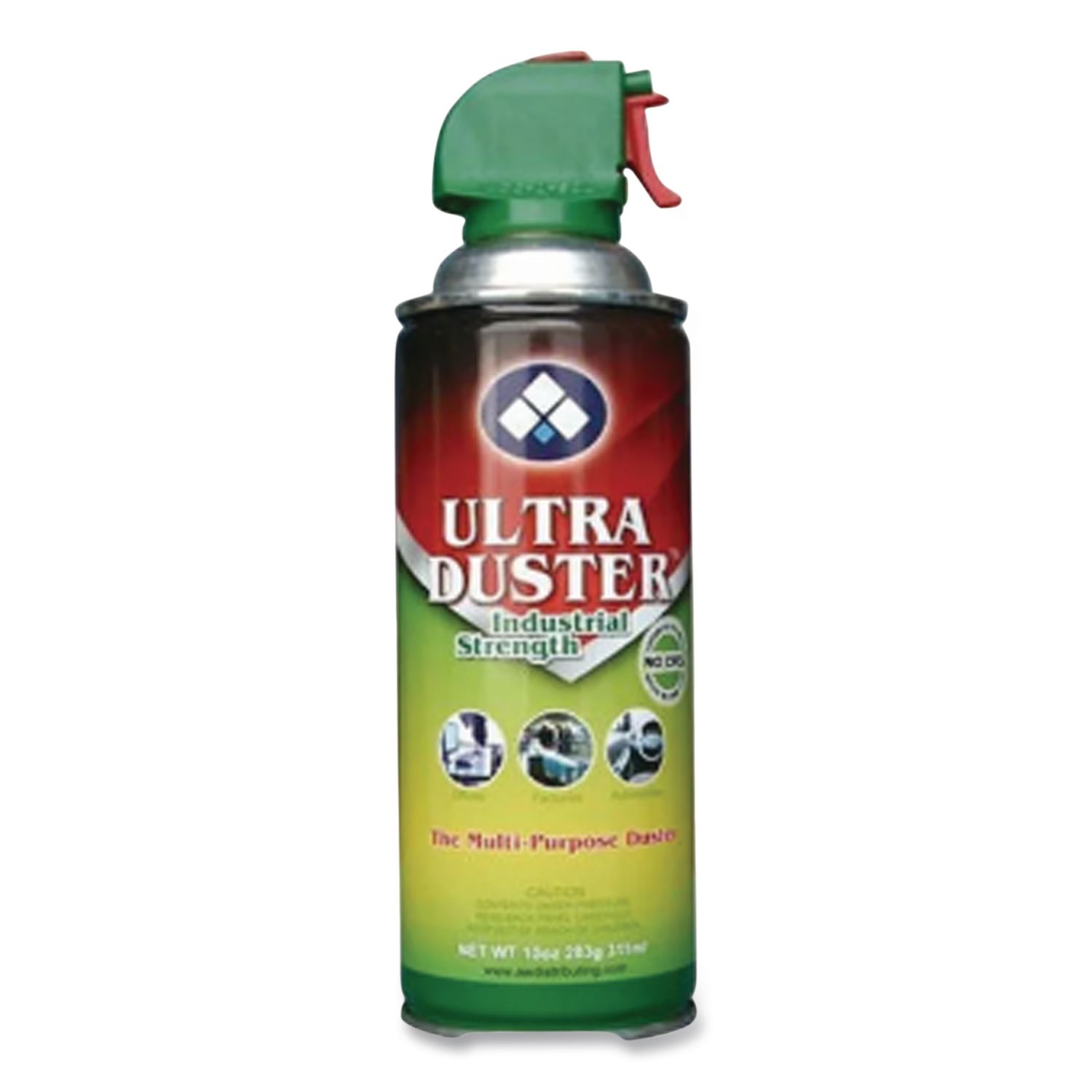Ultra Duster™ Industrial Strength Compressed Air Duster Cleaner, 10 oz ...