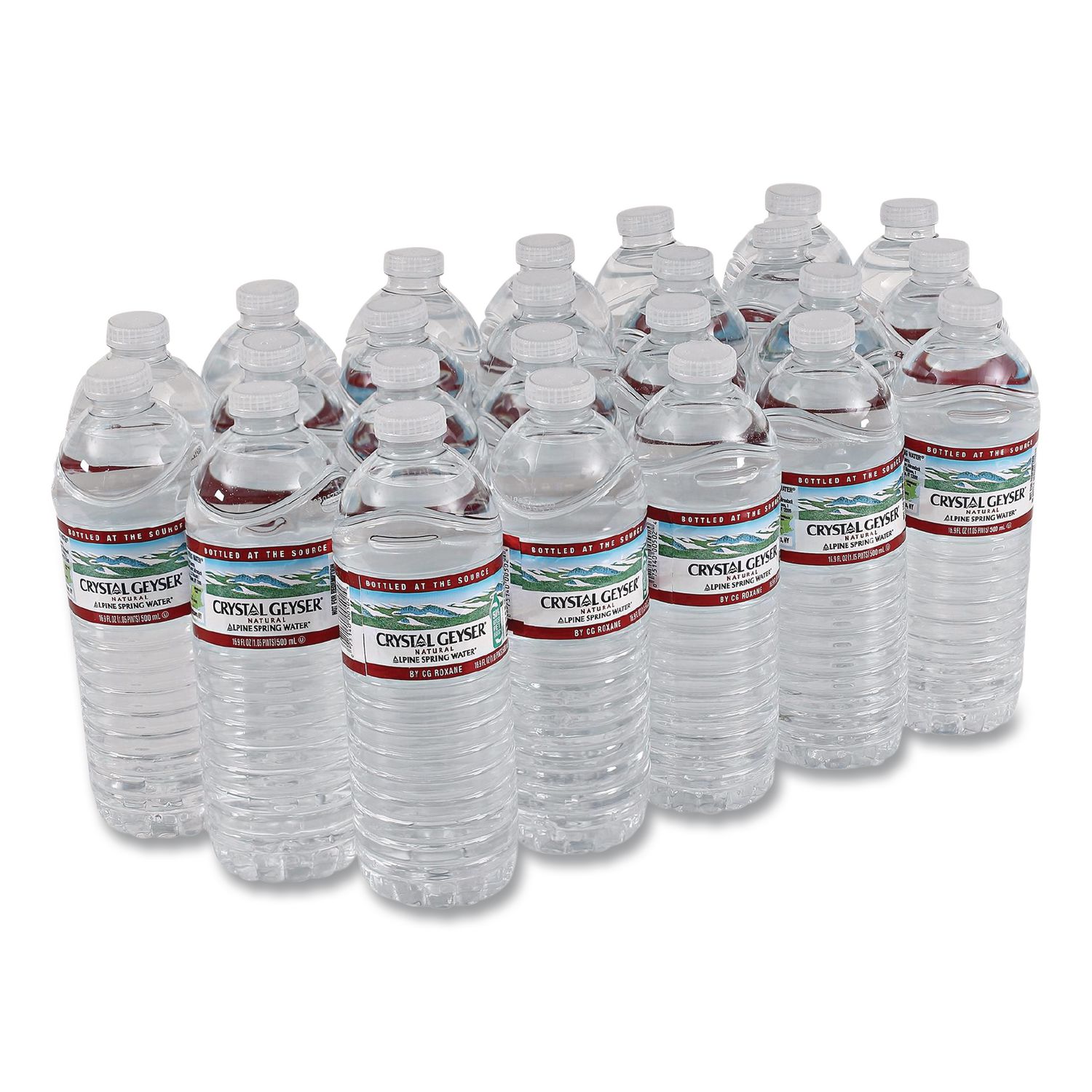 Alpine Spring Water, 8 oz Bottle, 60/Case - mastersupplyonline