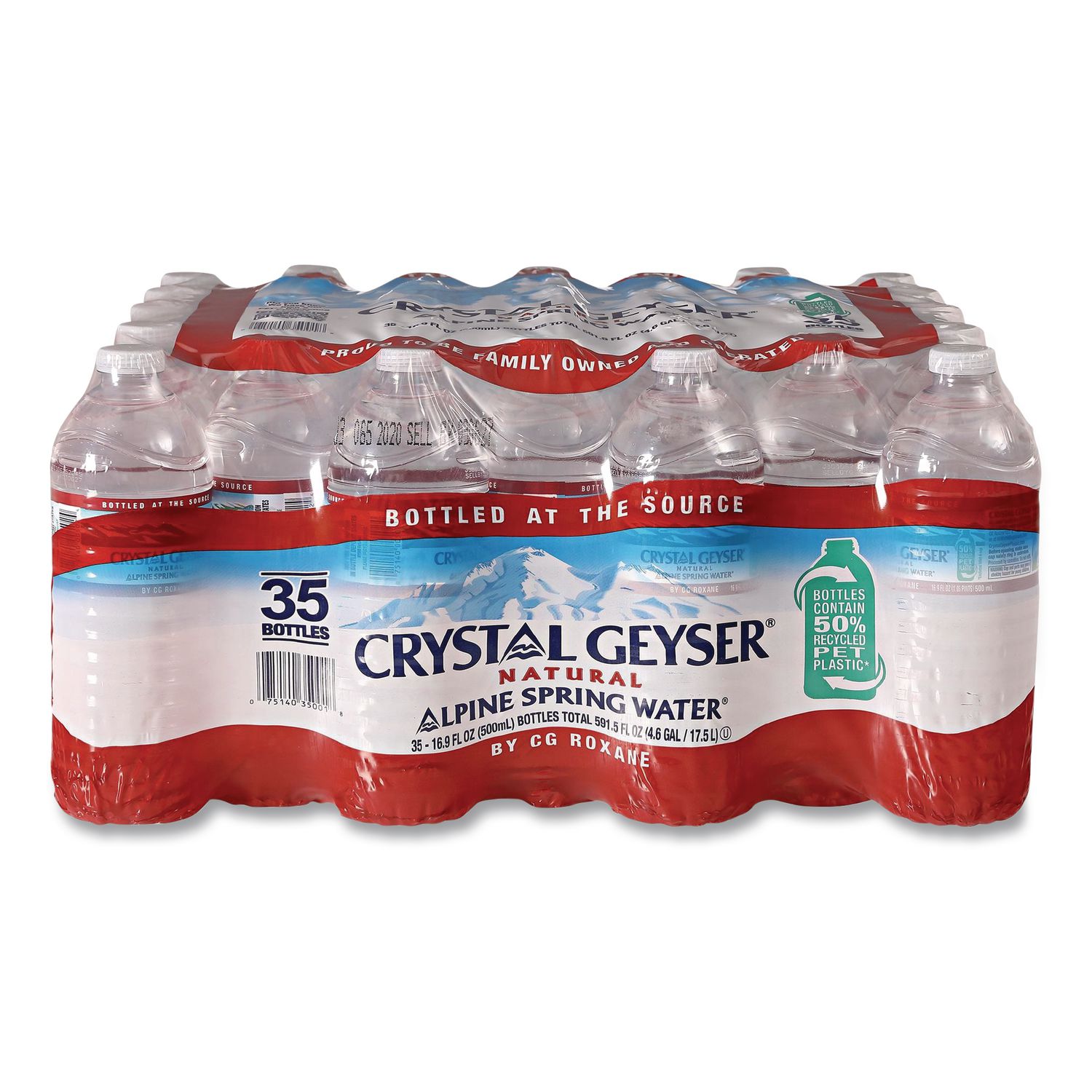 Alpine Spring Water, 16.9 oz Bottle, 35/Carton - mastersupplyonline