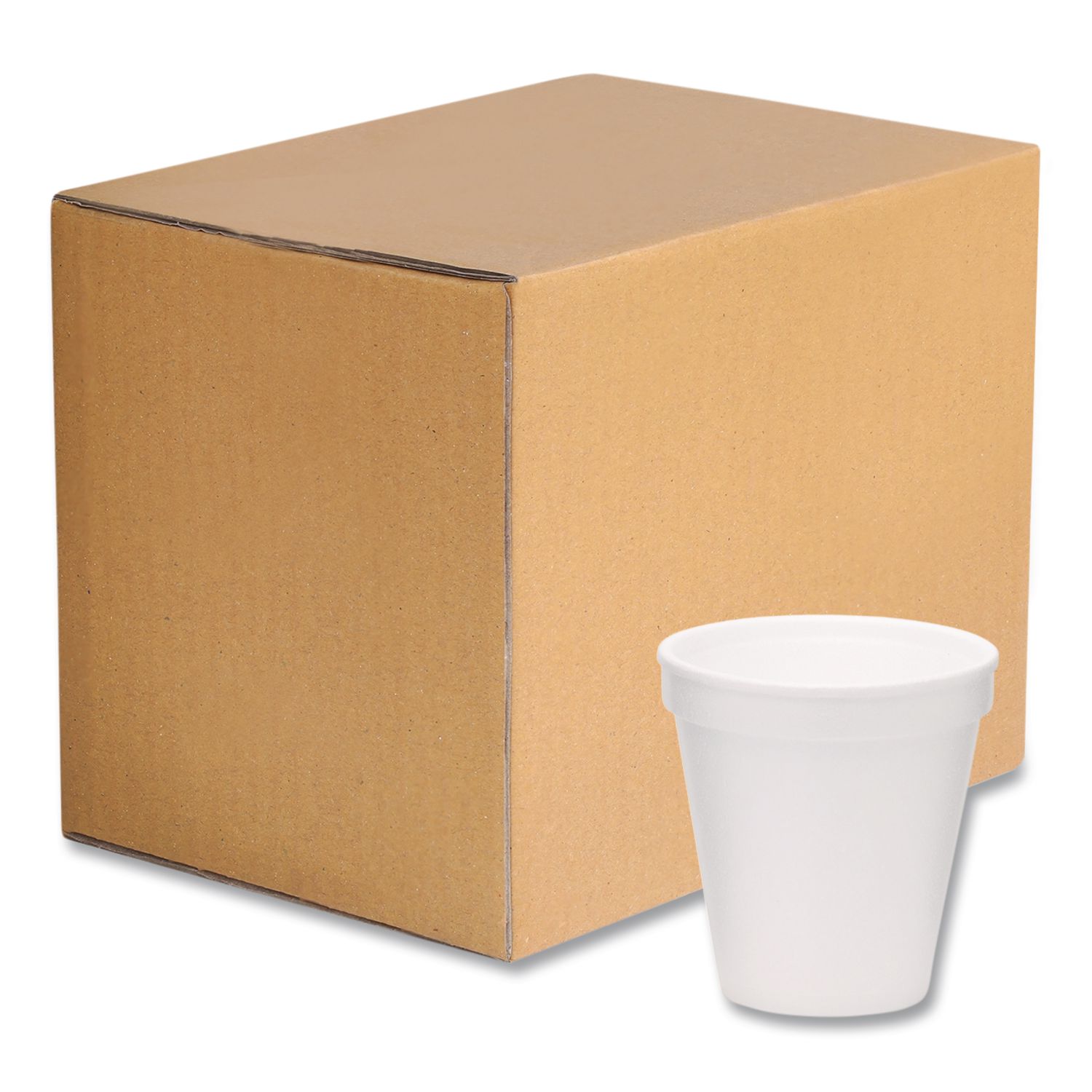 WinCup® Foam Drink Cups, 6 oz, White, 1,000/Carton | Clearfield ...